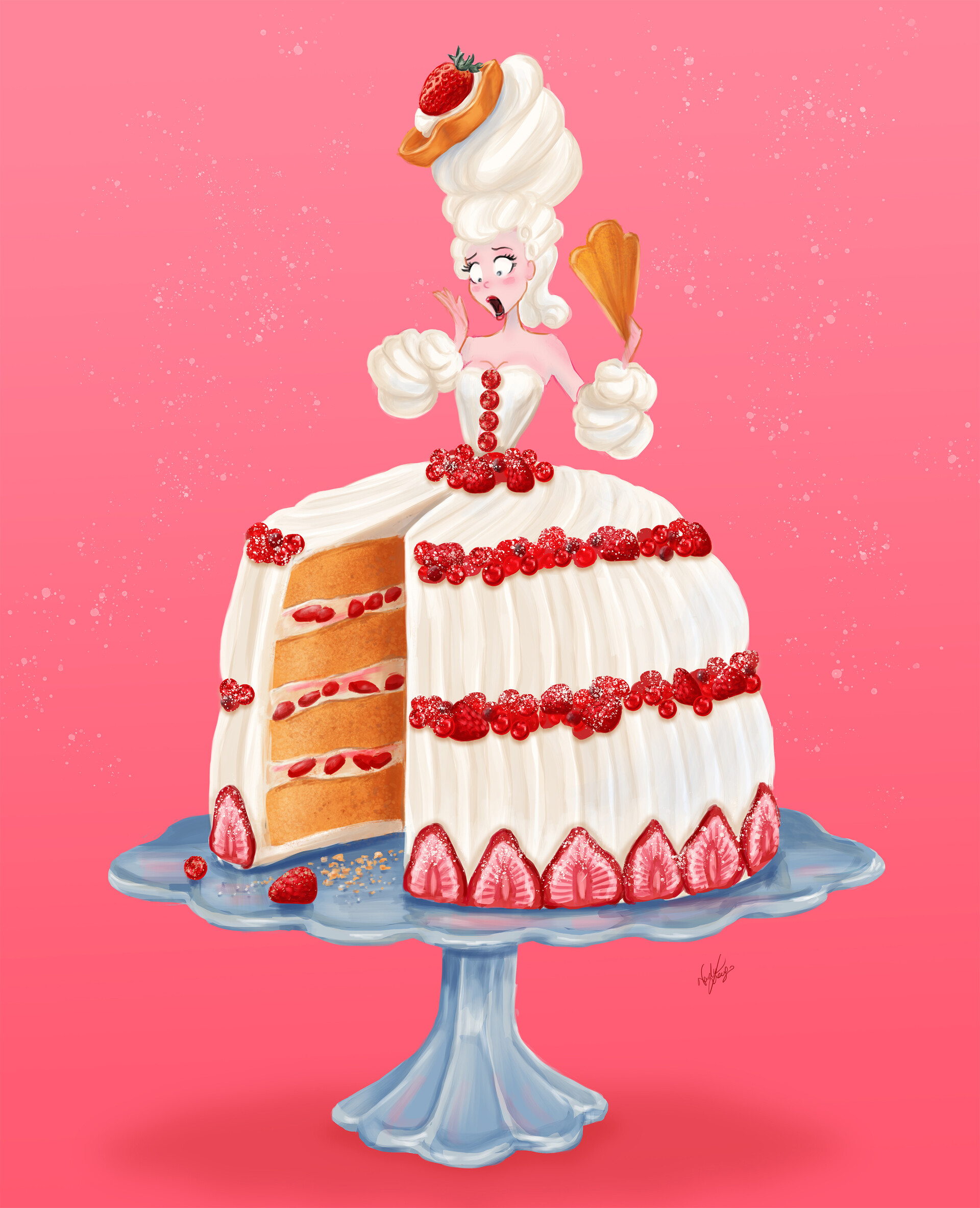 ArtStation - Candy people - Character Illustration