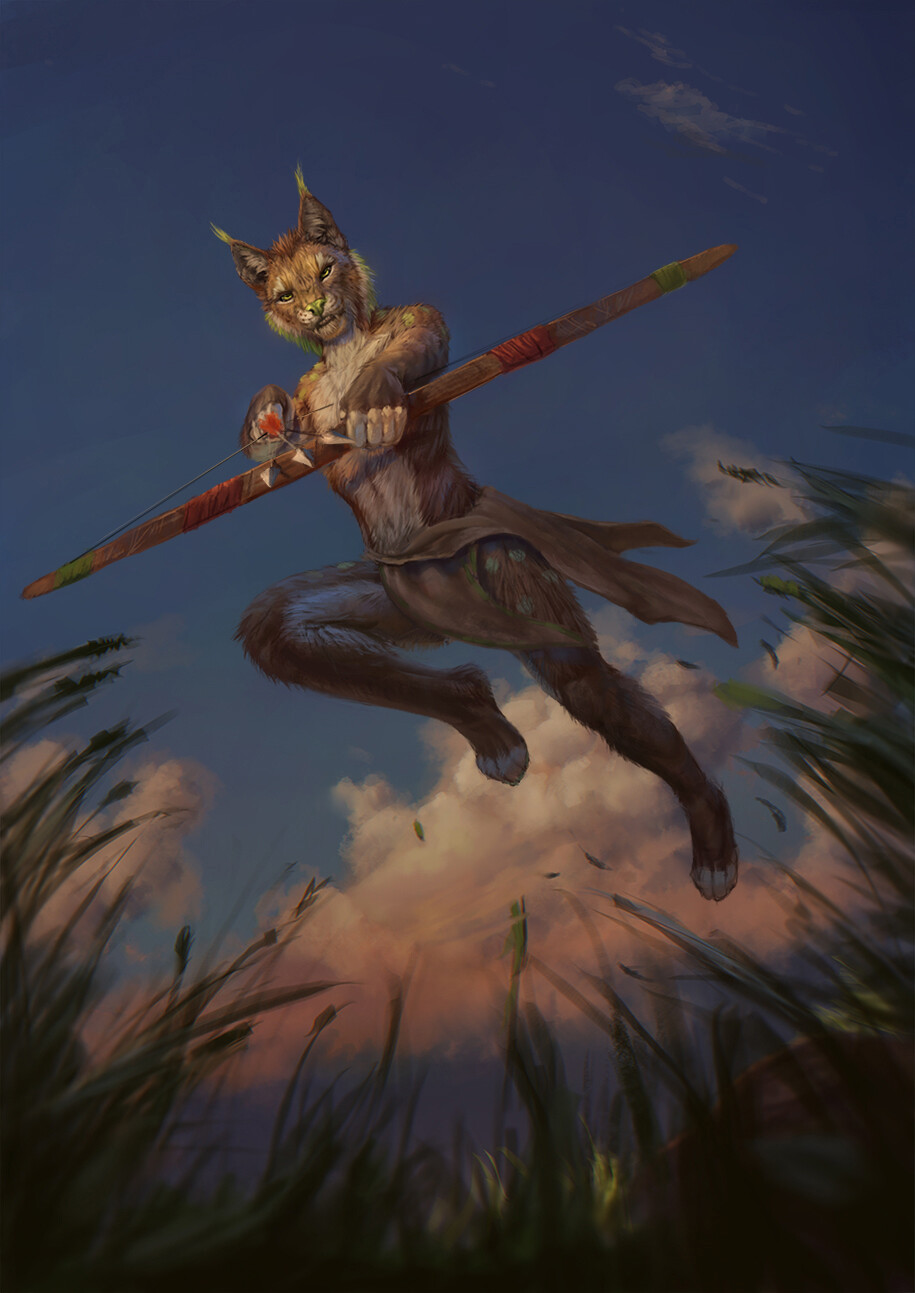 ArtStation - The hunters leap