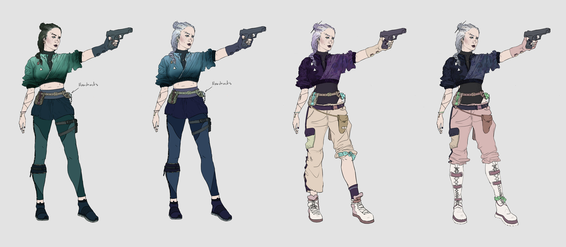 ArtStation - "Drown" Character Design