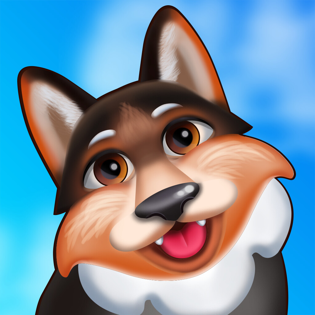 ArtStation - Dog icon