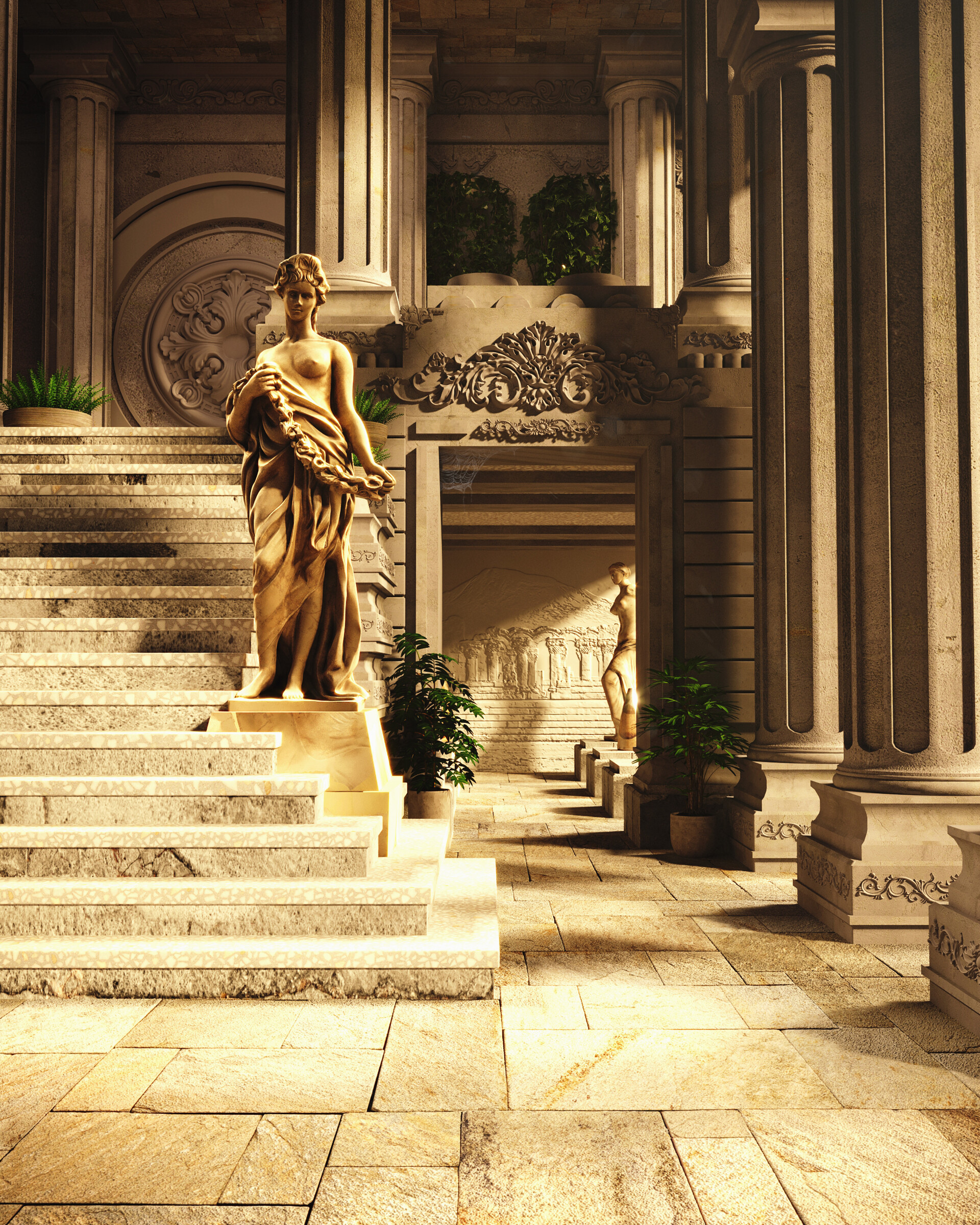 ArtStation - Ancient Palace