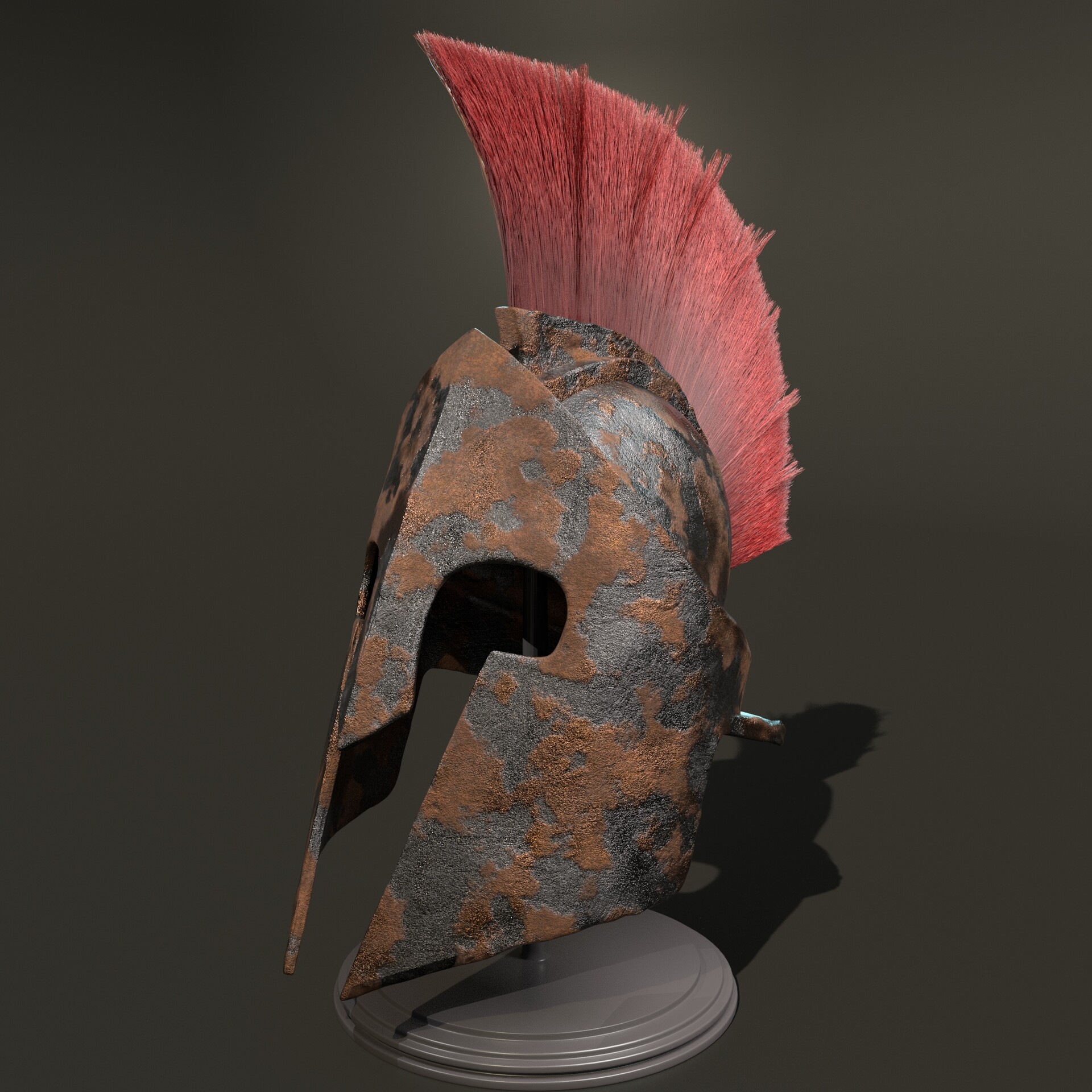 ArtStation - Spartan Helmet