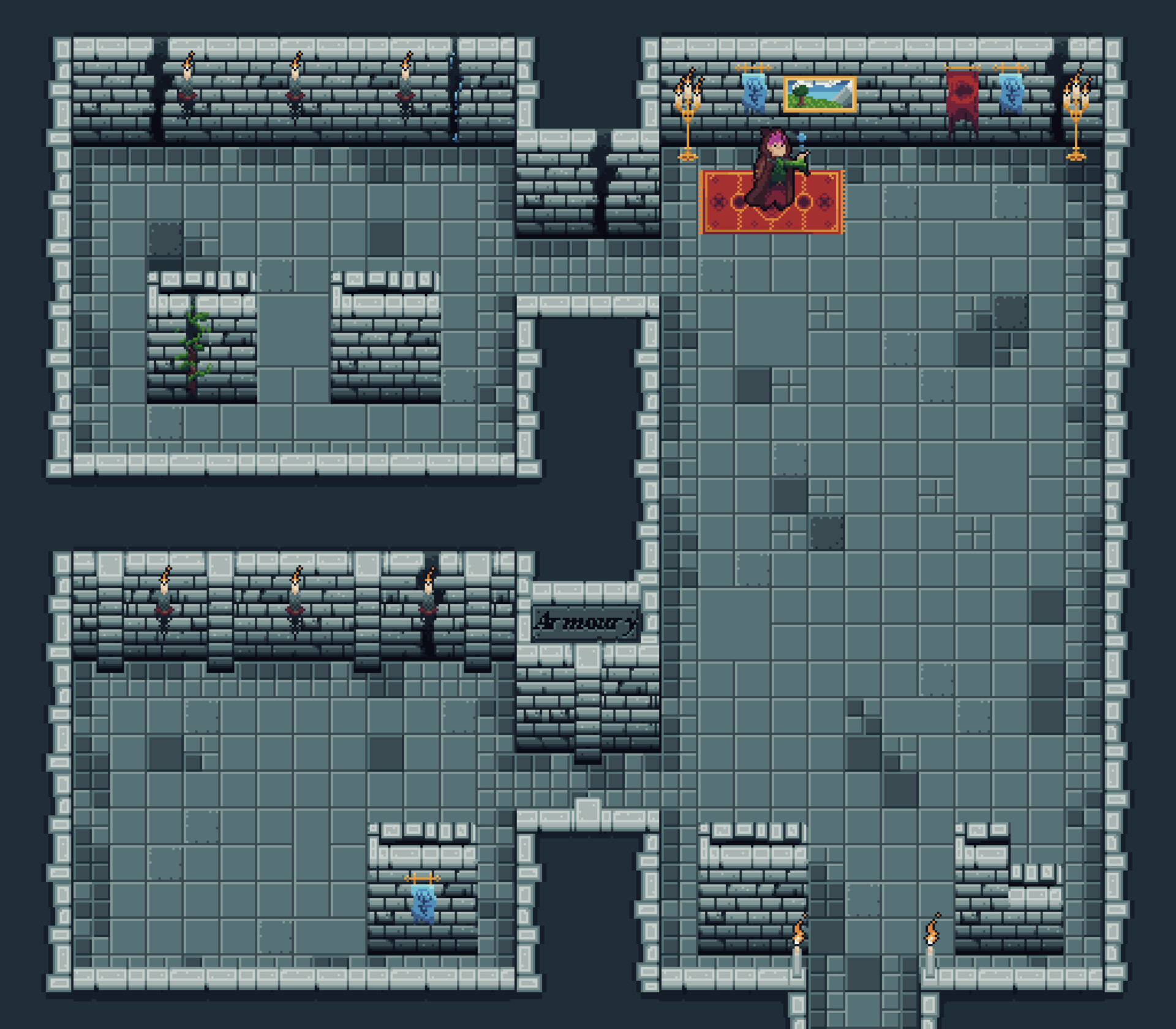 ArtStation - Dungeon Layout test