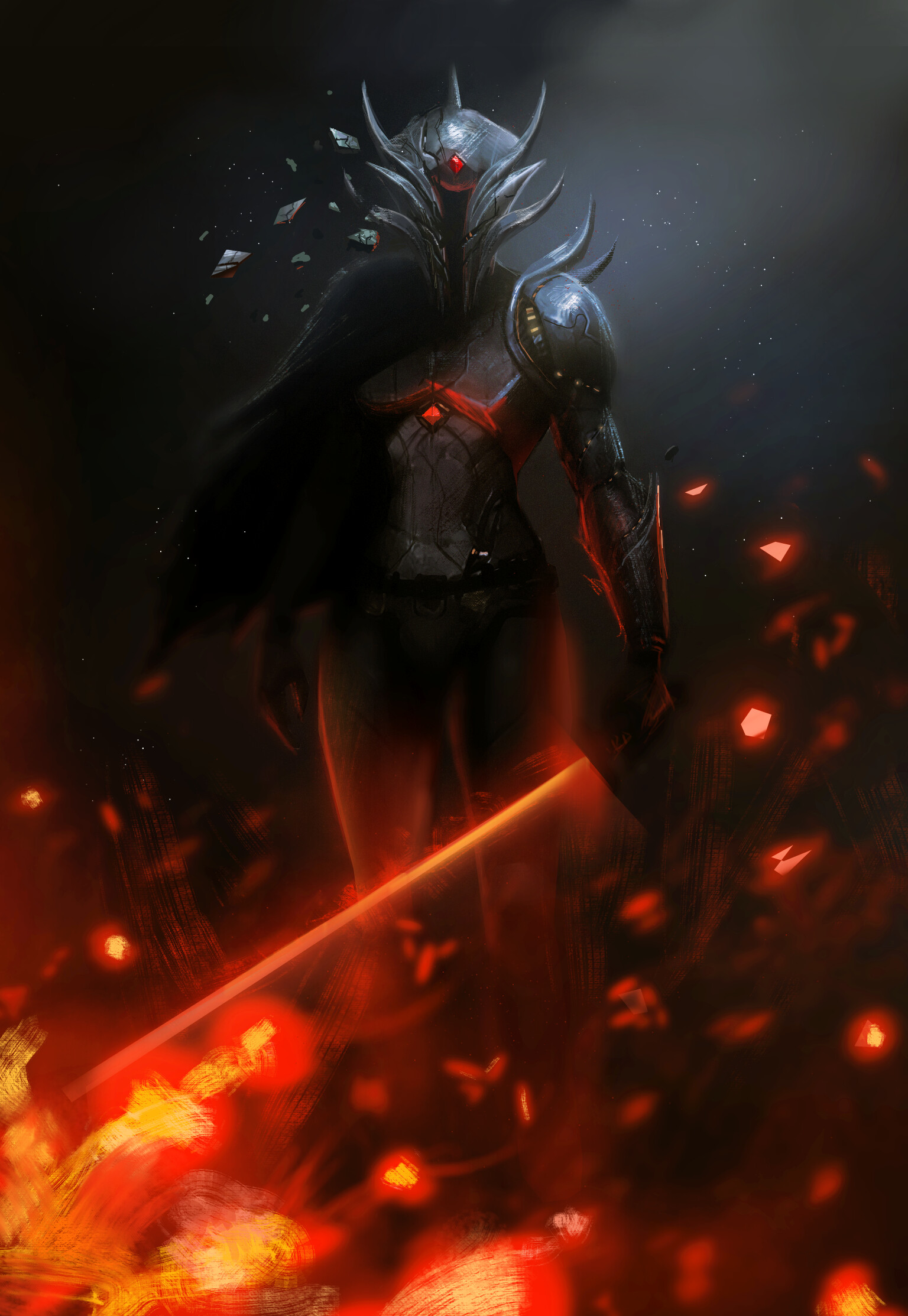 ArtStation - Flame knight