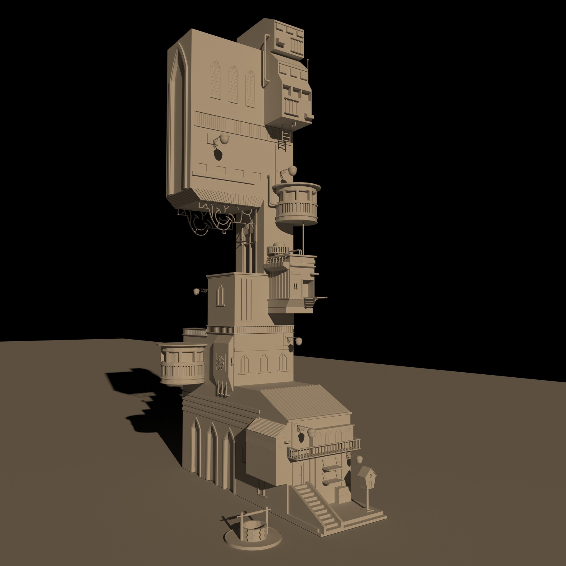 ArtStation - Toony house