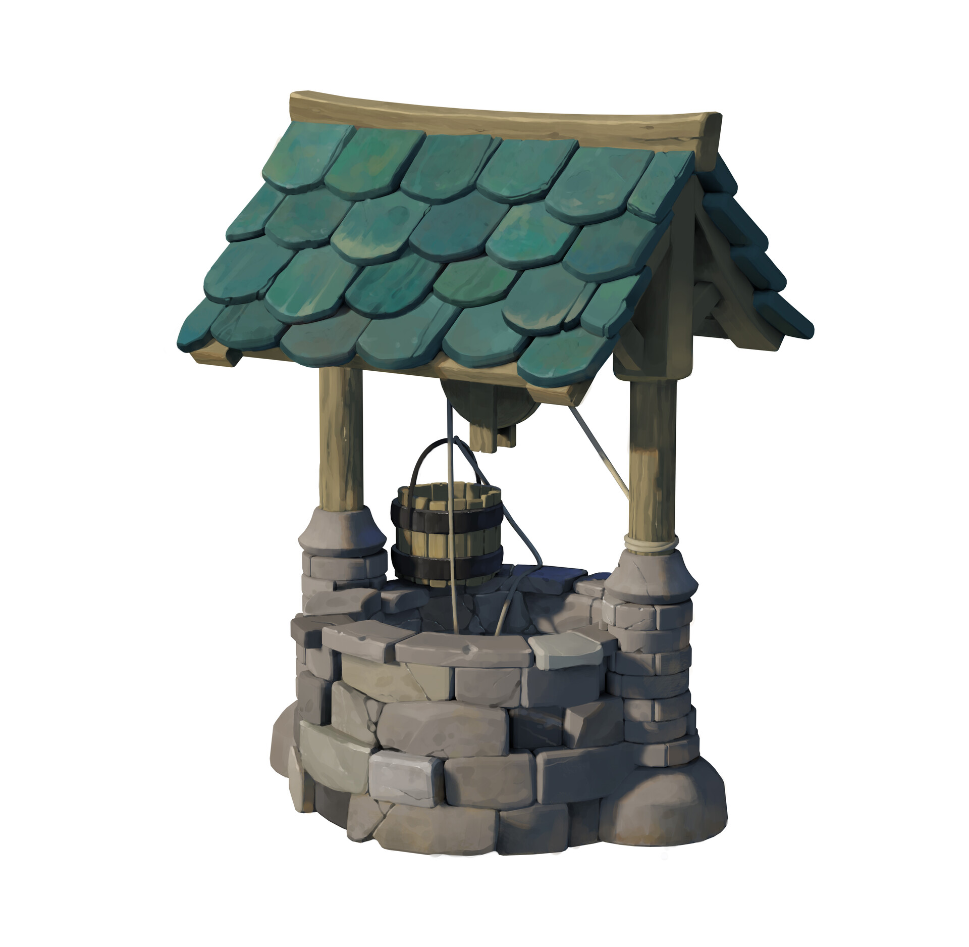 ArtStation - Water well