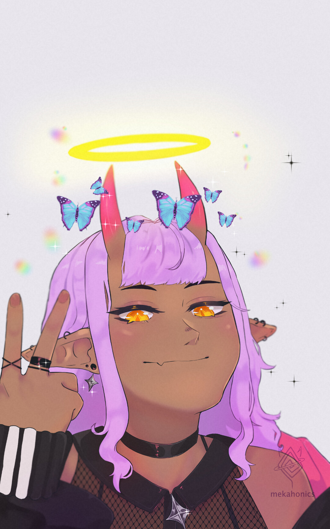 ArtStation - Meka Selfie study