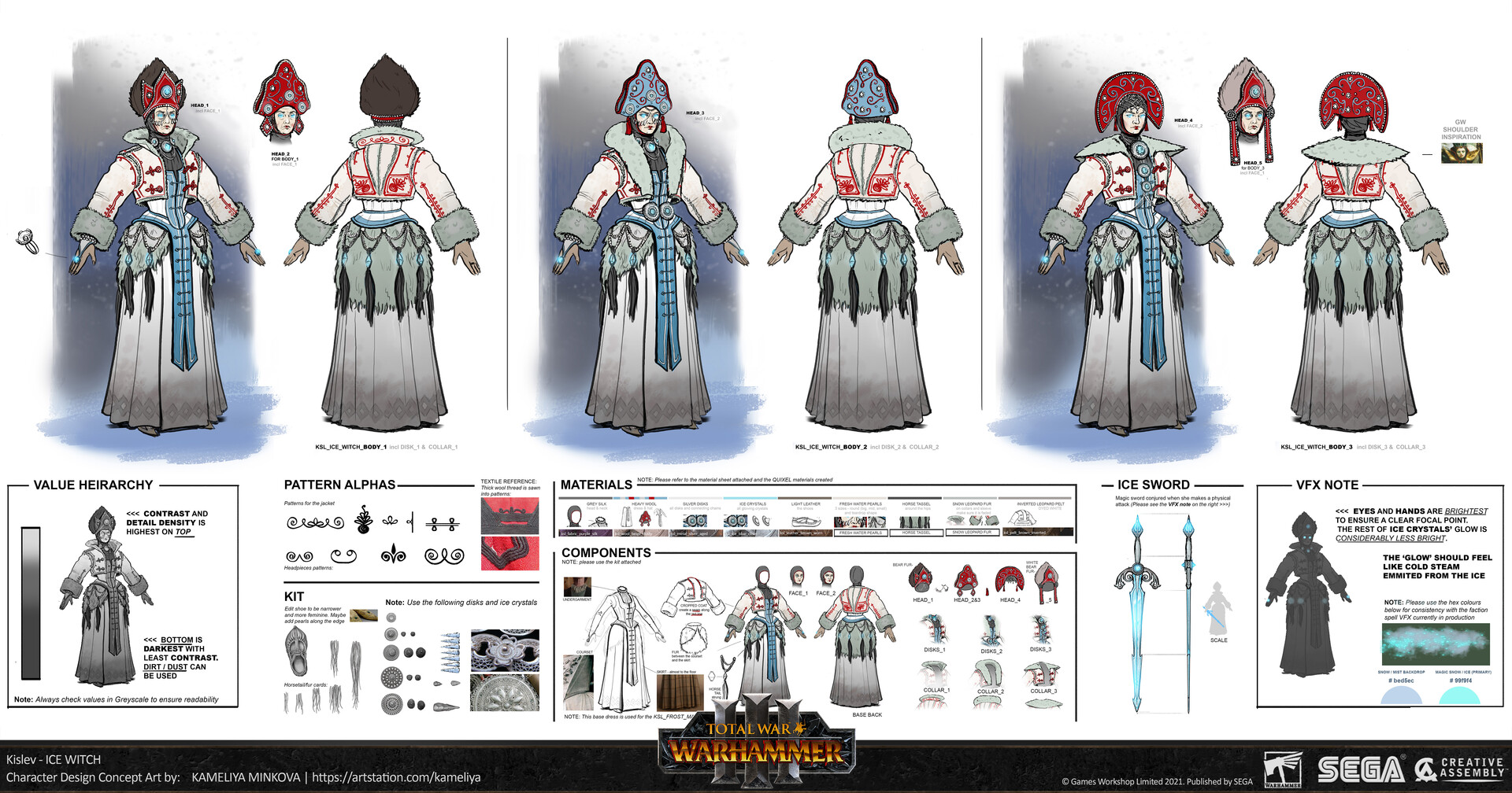 Kameliya Minkova - TW: WARHAMMER III - Ice Court