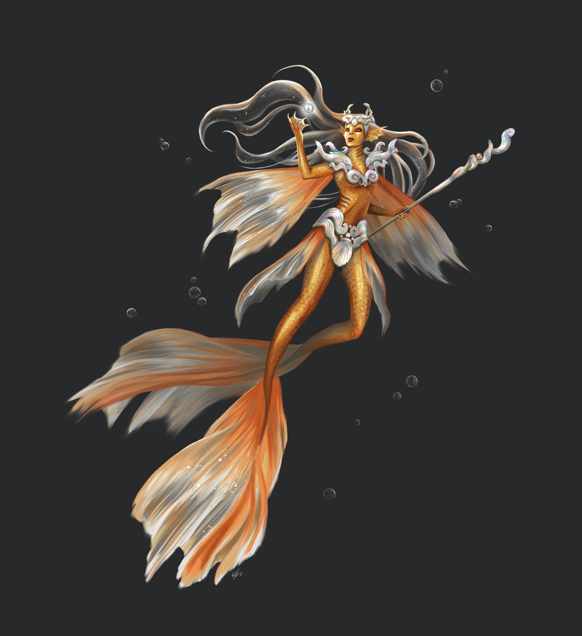 ArtStation - Mermaid - Character Design