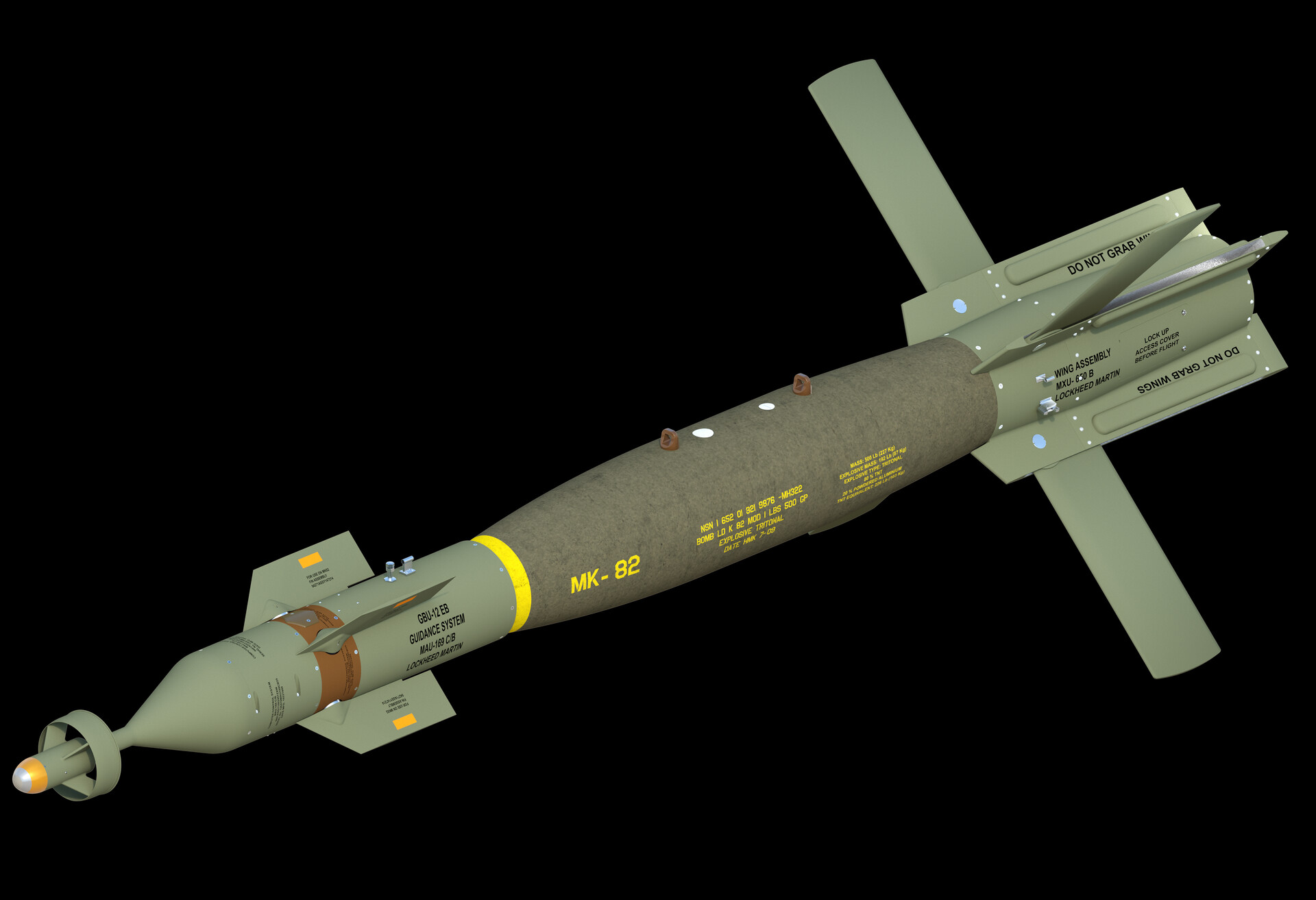 Blast Radius Gbu 12 Paveway Ii