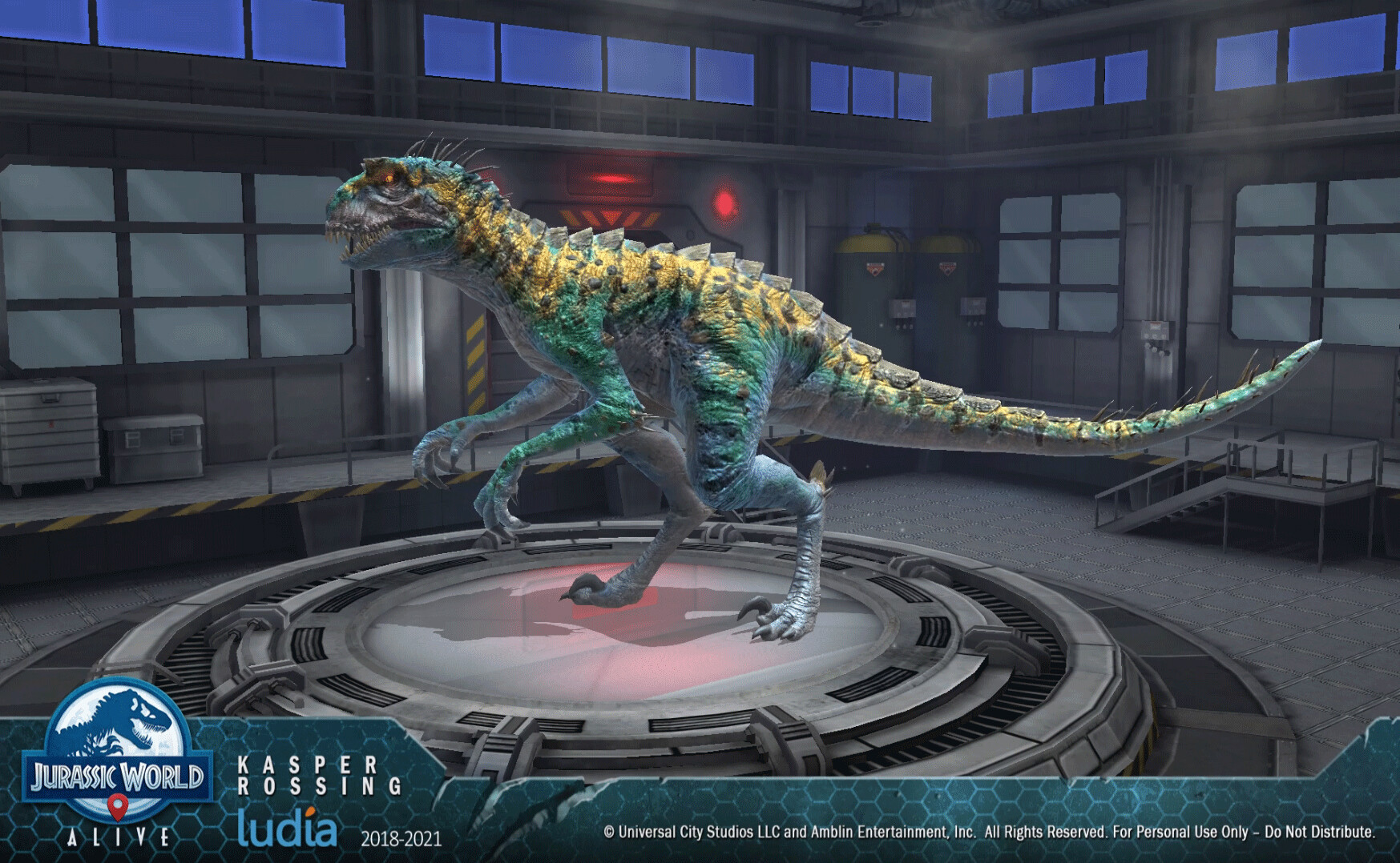 Kasper Rossing - Scorpius Rex/G2/G3 - Jurassic World Alive