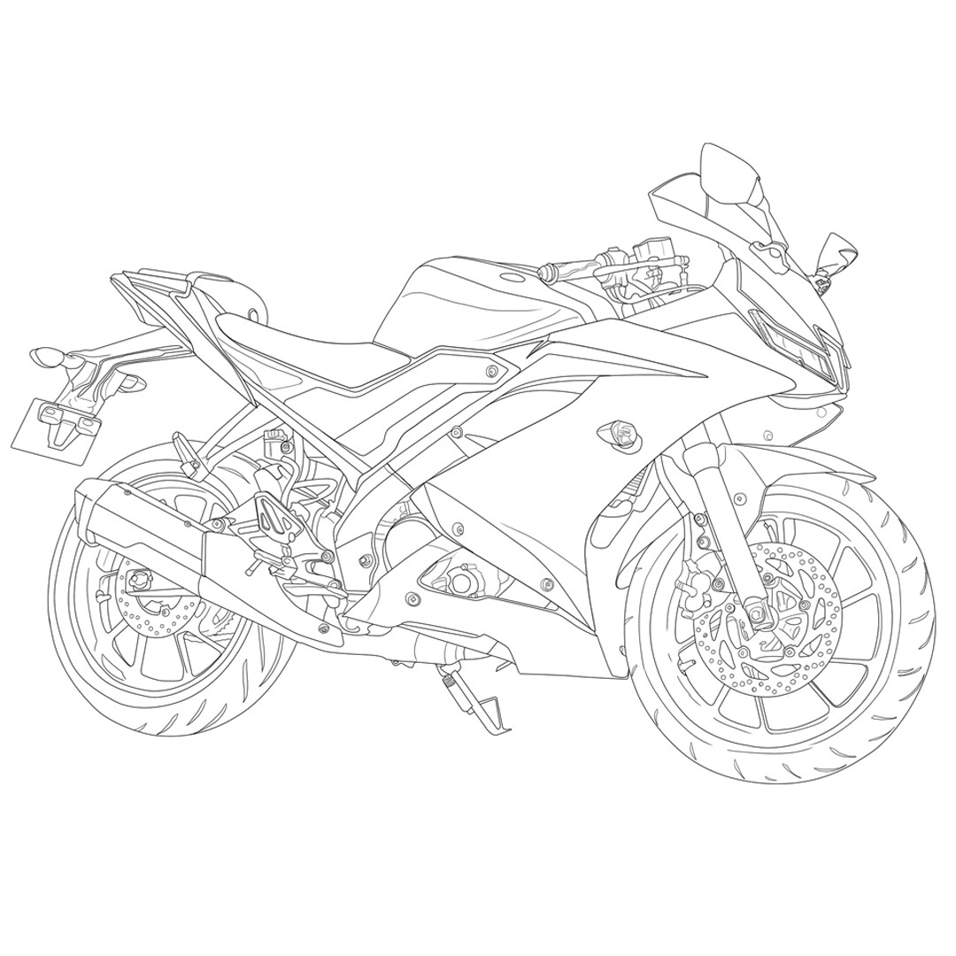 Juan Camilo Bedoya Vargas - Yamaha R15 Versión 3.0 Poster