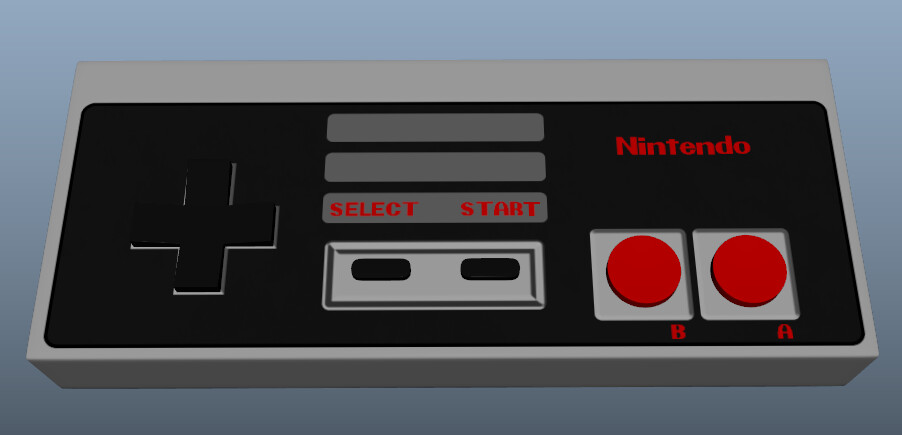 ArtStation - NES Controller