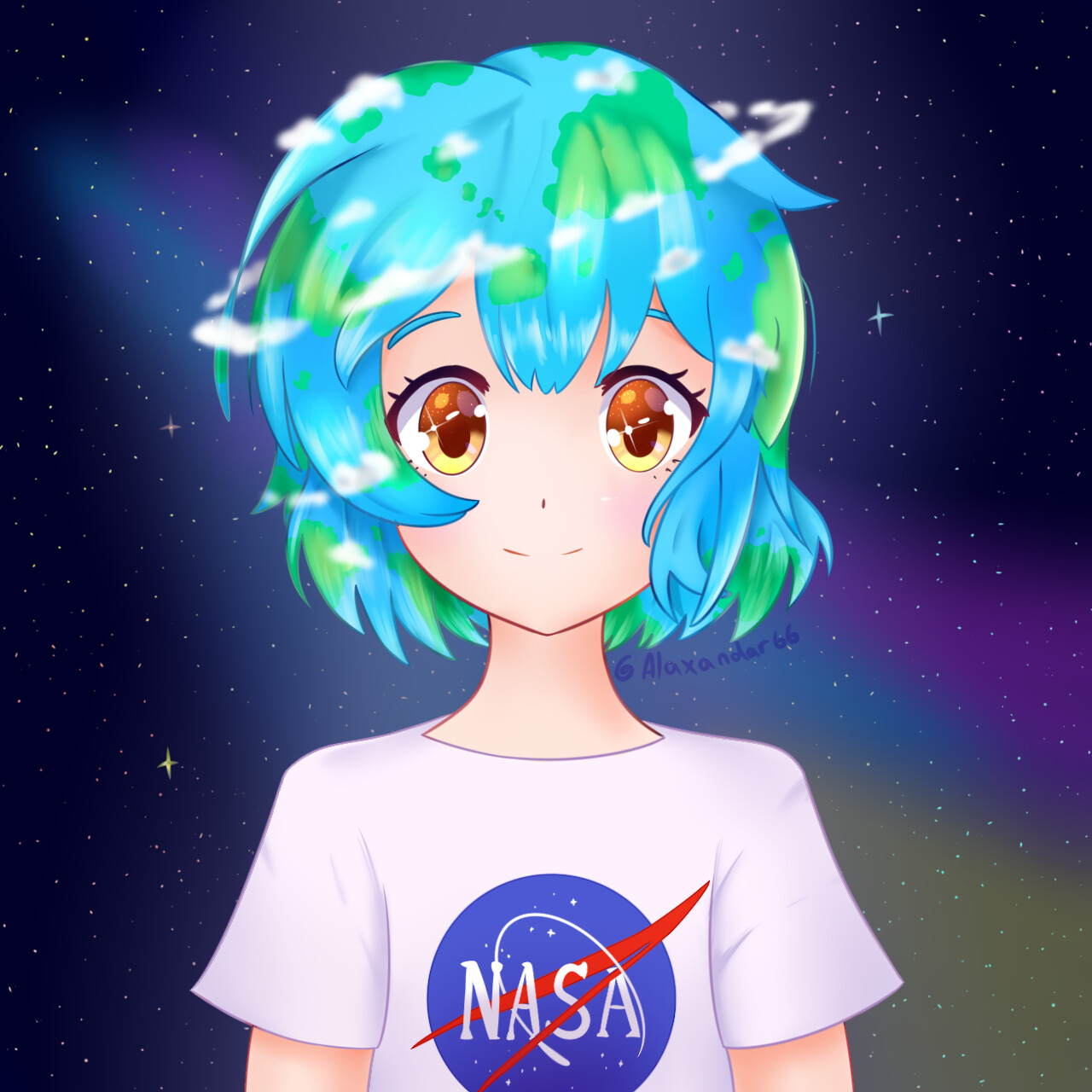 ArtStation - Earth-chan