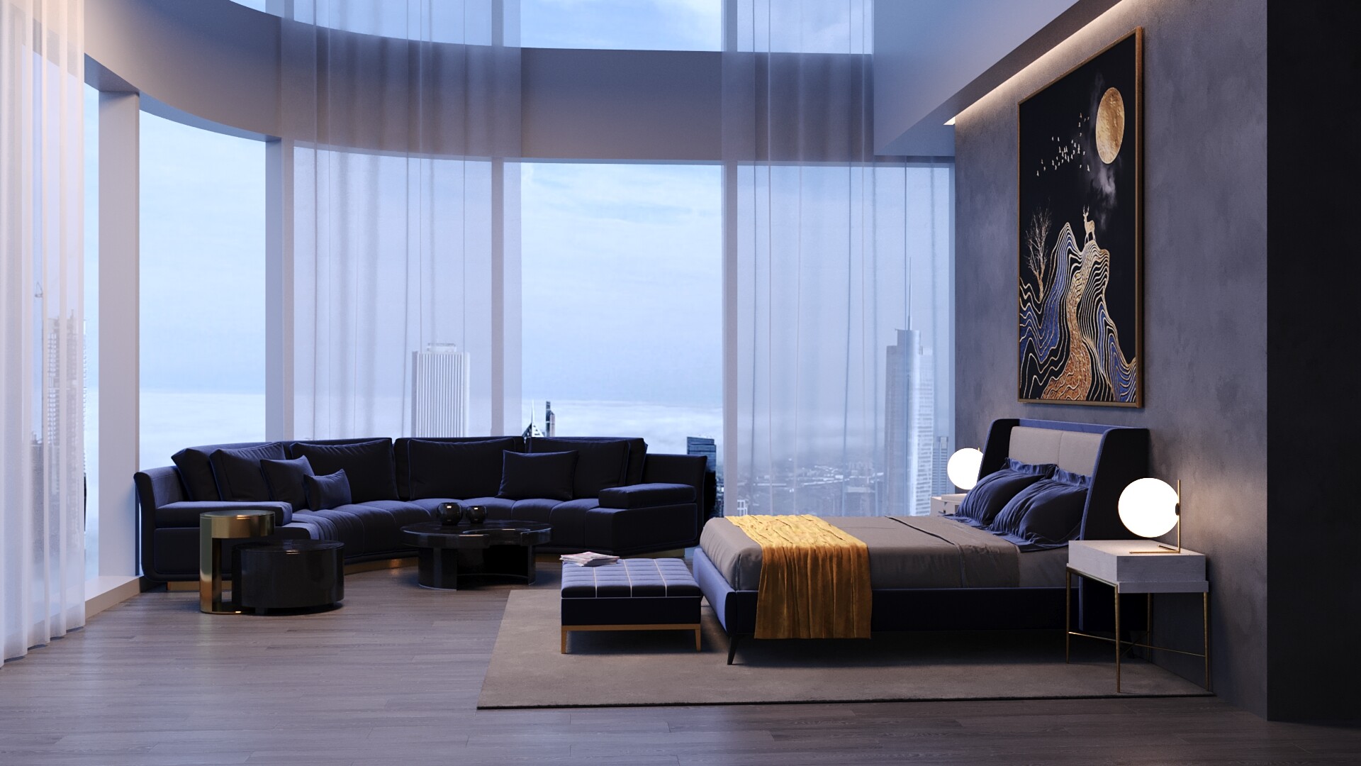 ArtStation - bedroom (2021)