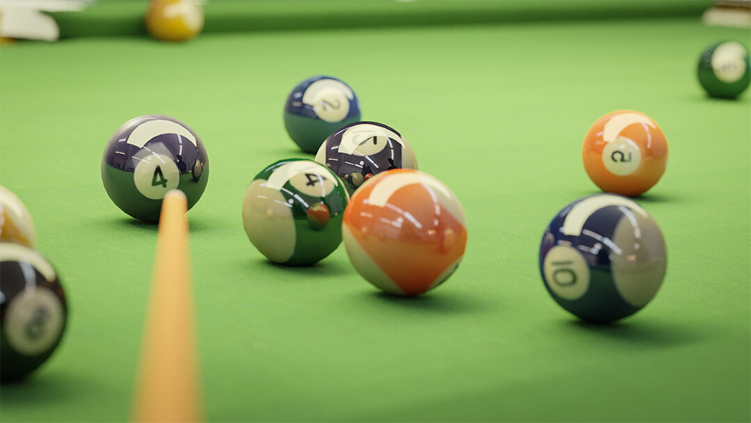 ArtStation - Billiards 🎱 Pool Ball