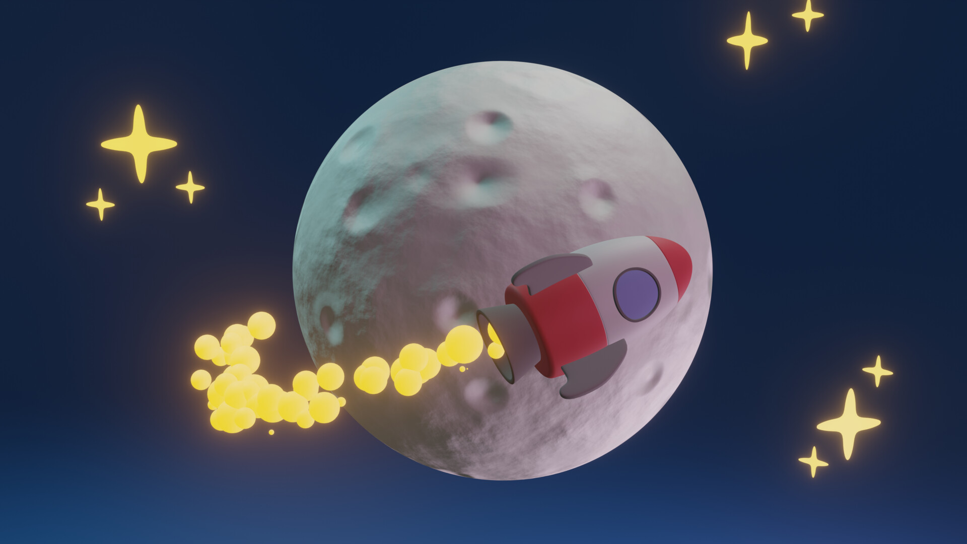 ArtStation - 3D rocket