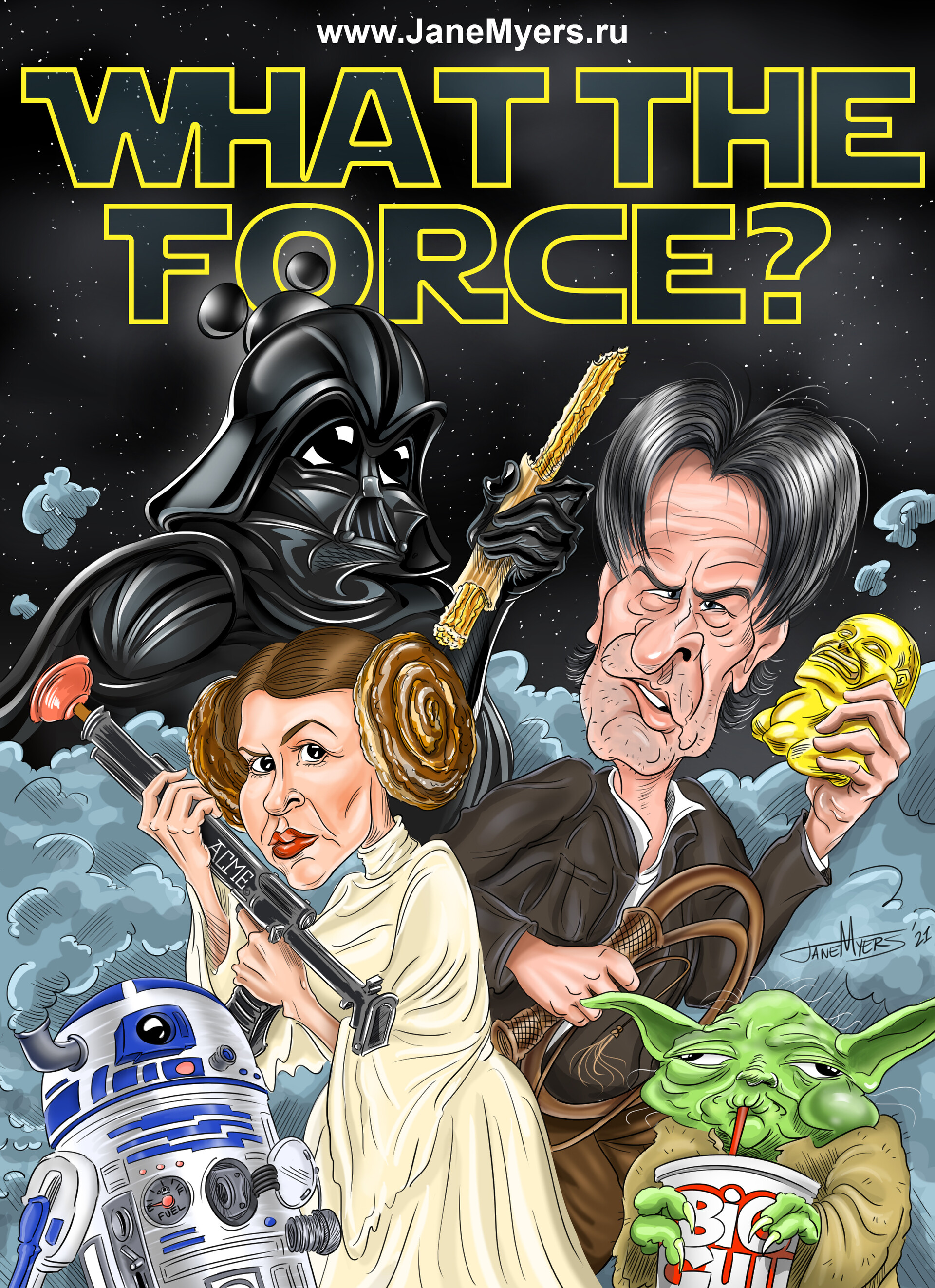 ArtStation - Star Wars day Card