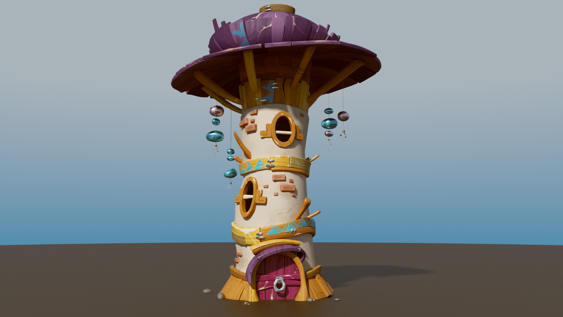 ArtStation - The Tower House