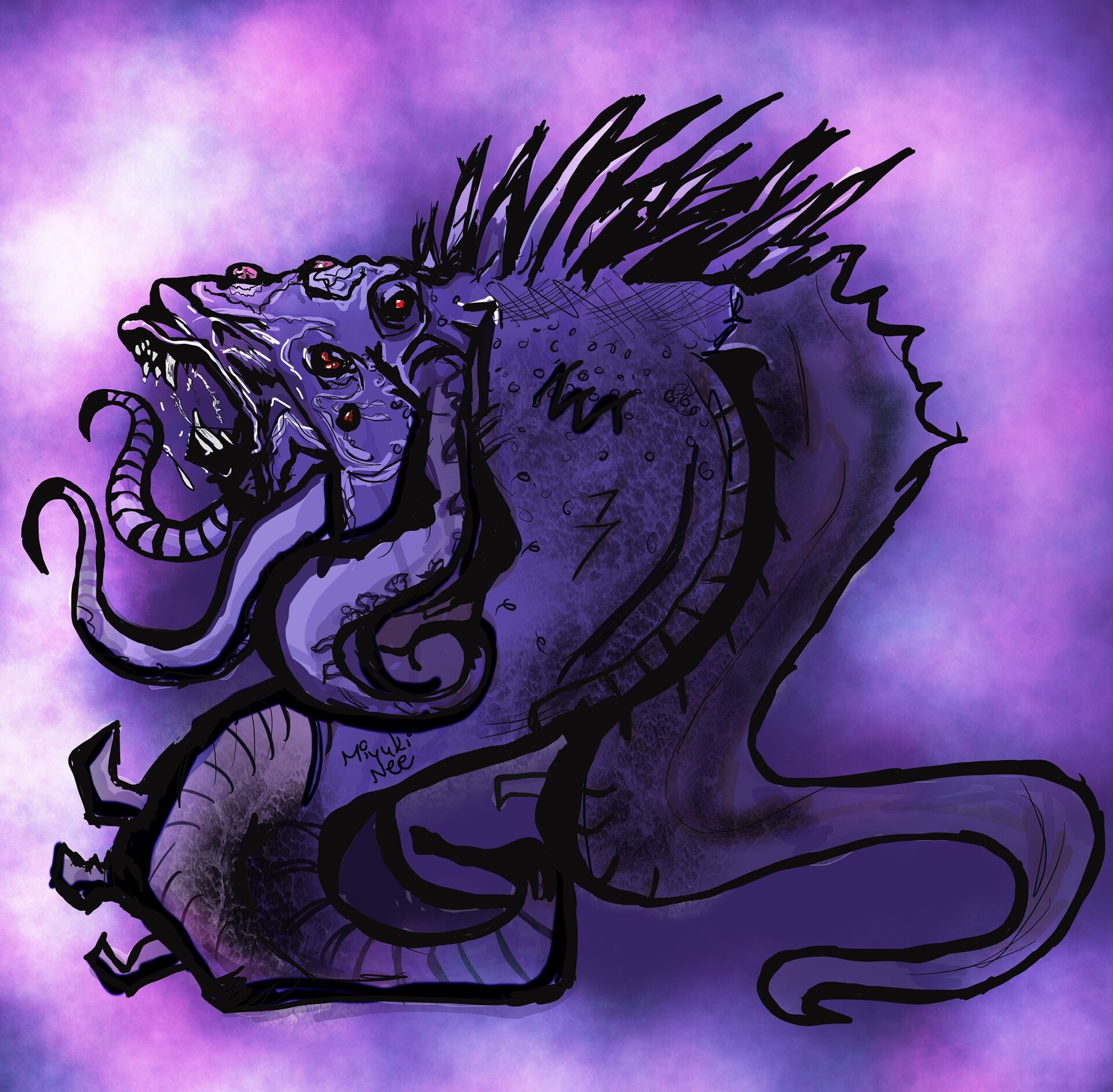 ArtStation - Shambler Darkest Dungeon