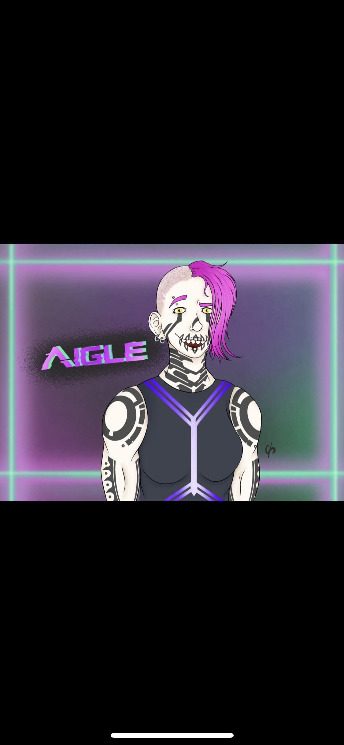 ArtStation - Aigle, one of my ocs