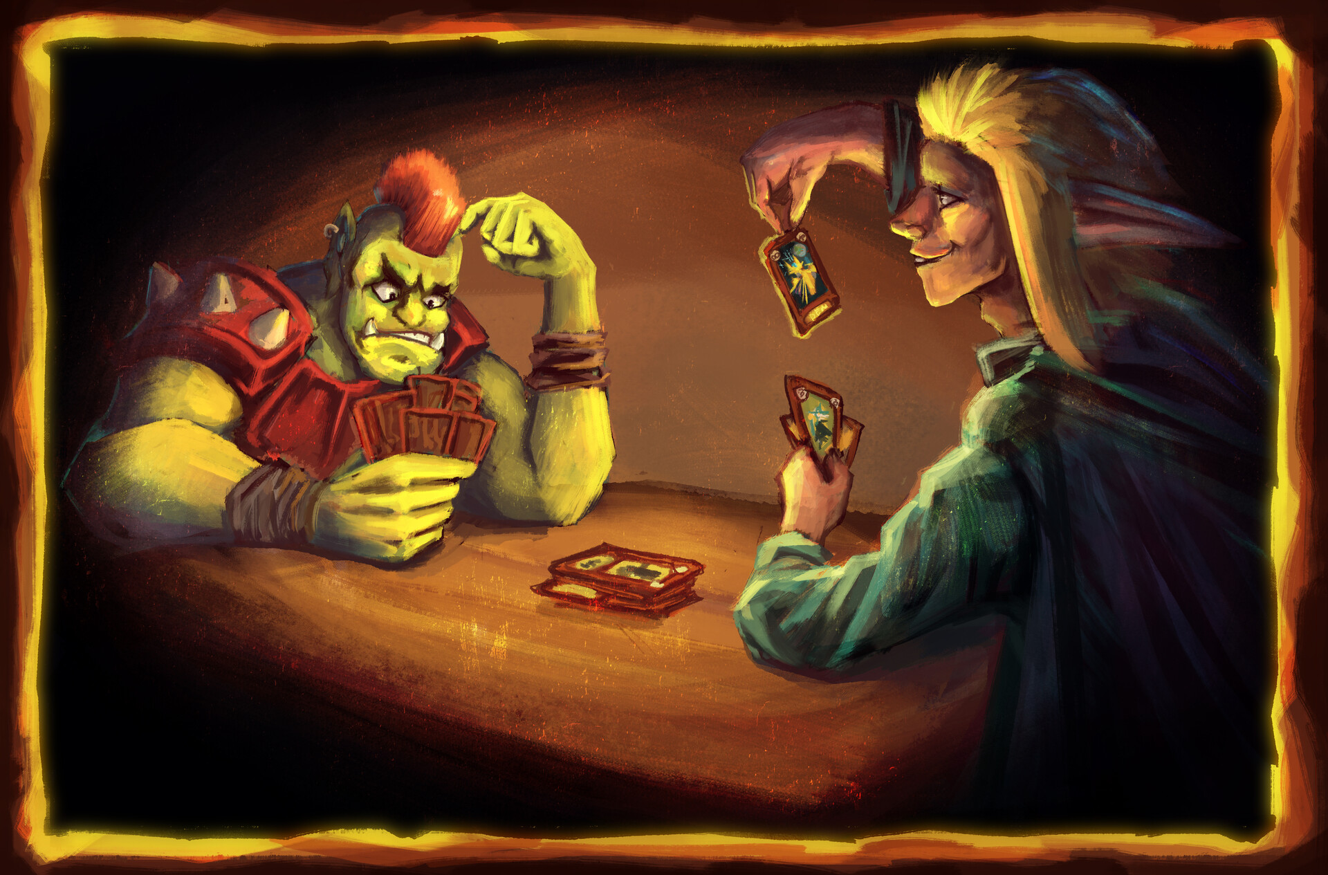 ArtStation - Drunken elf