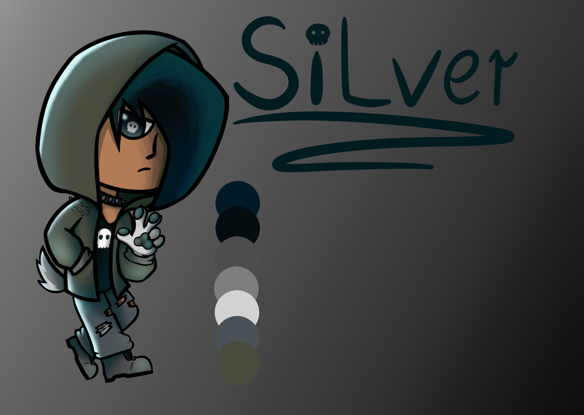 ArtStation - silver ref sheet