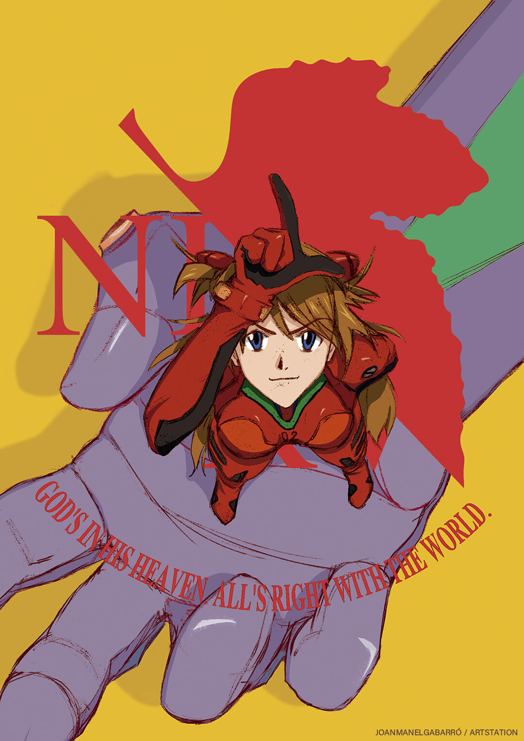 ArtStation - Asuka Fanart