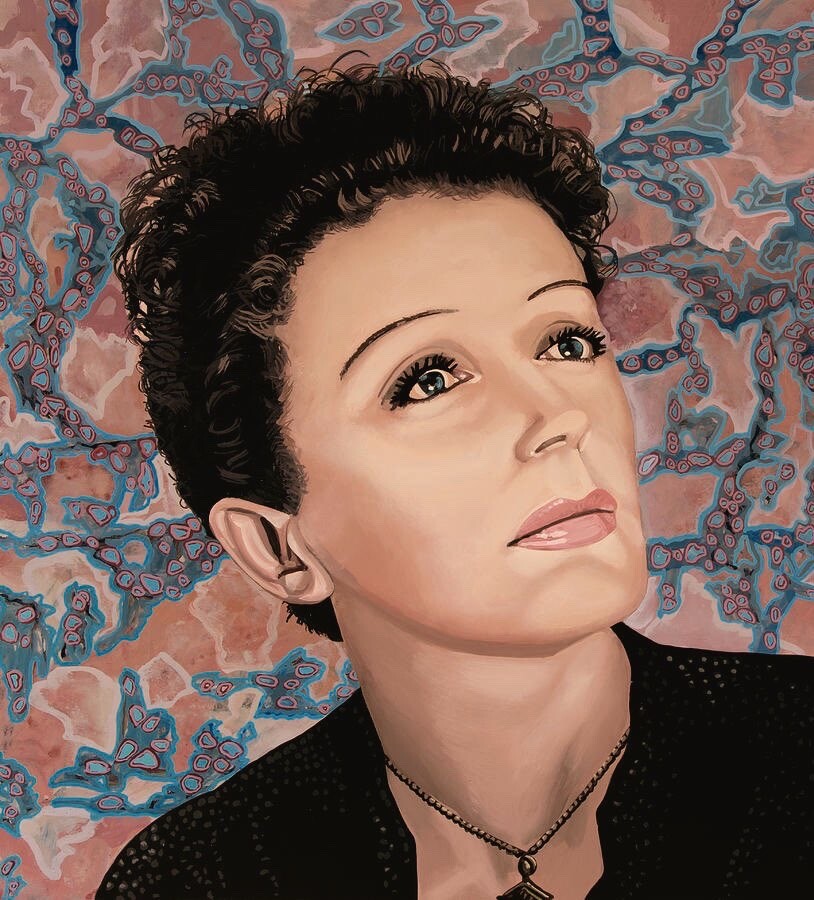 ArtStation - This is a portrait of Edith Piaf