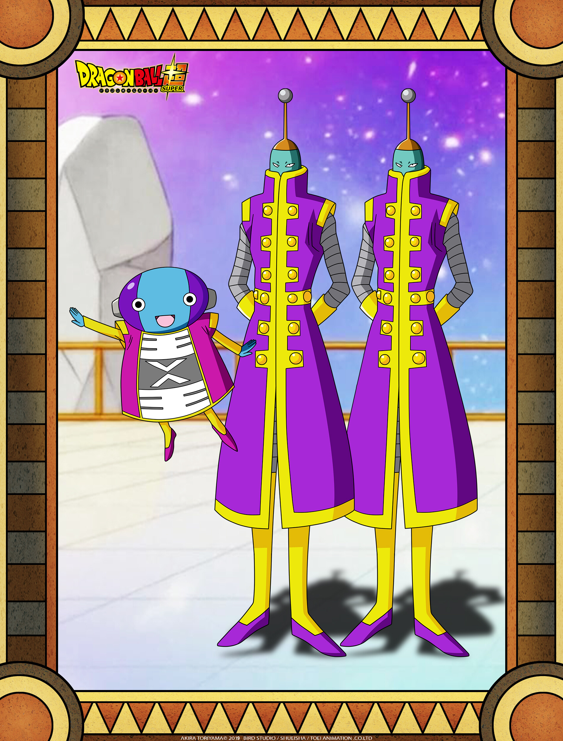 ArtStation - DBS Zeno And His Attendants