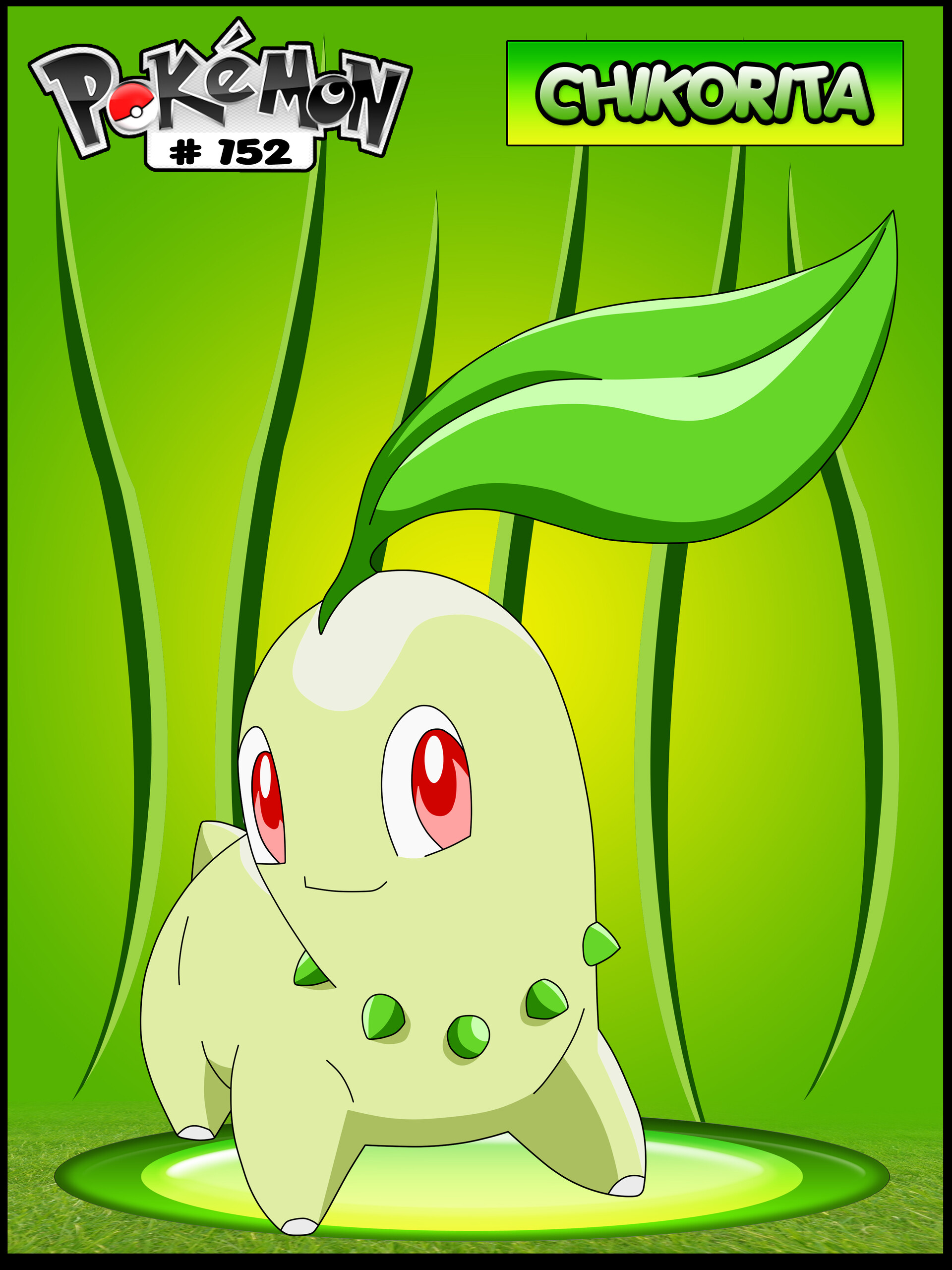 ArtStation - 152 Chikorita