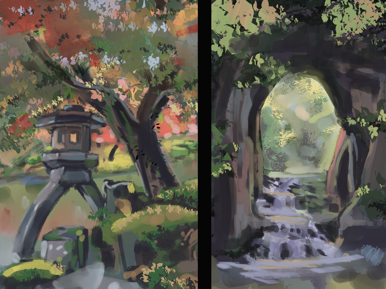 ArtStation - Background study