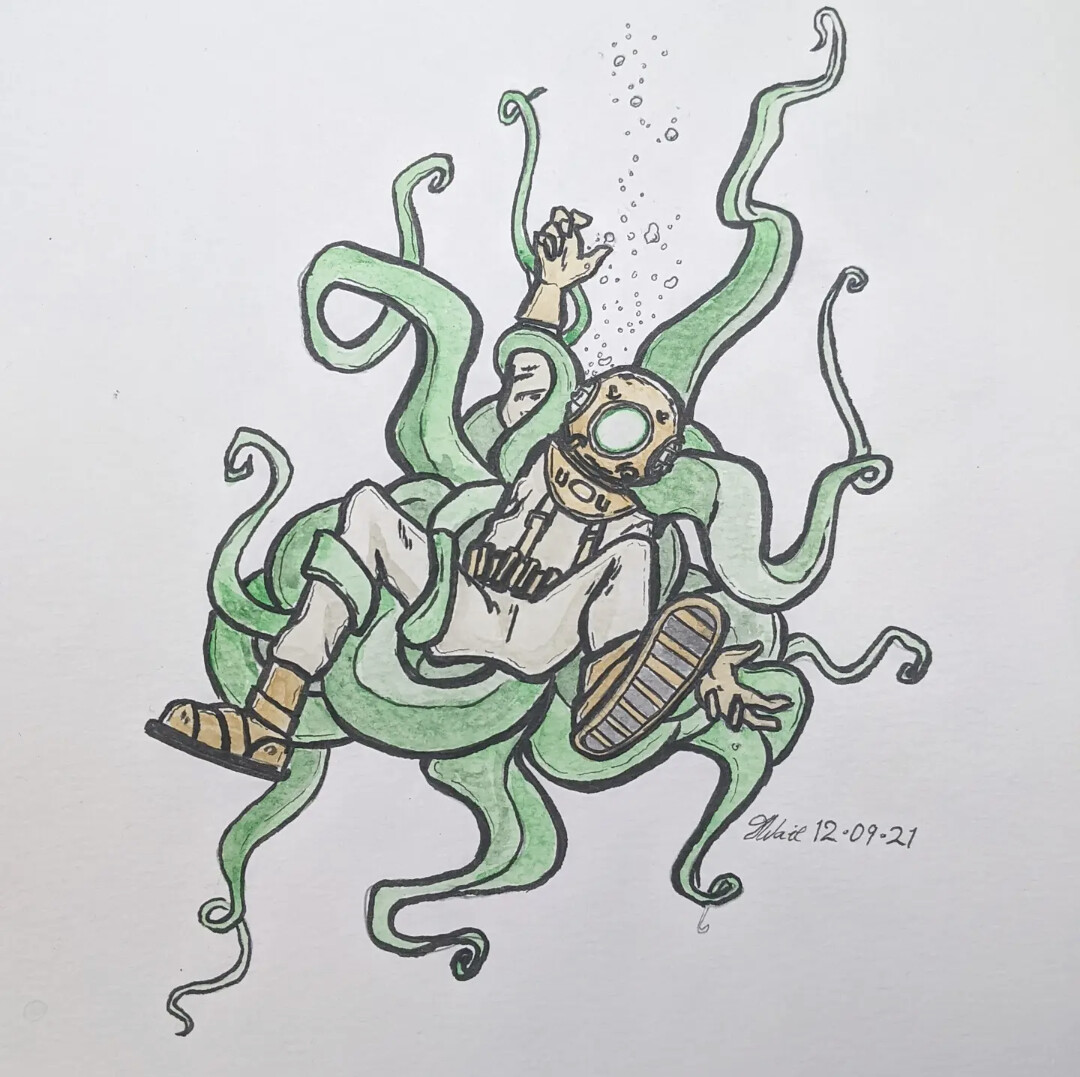 ArtStation - Deep Sea Diver