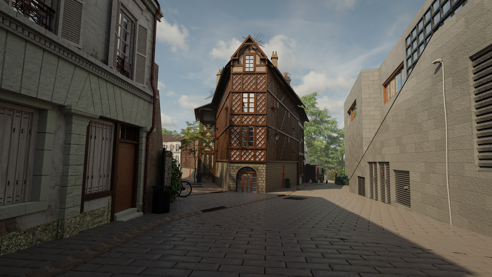 ArtStation - Half-Timbered House