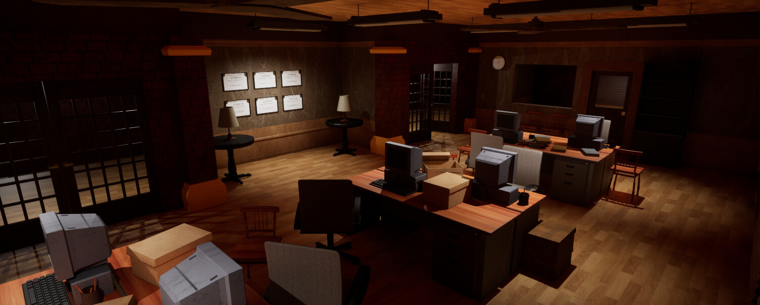 ArtStation - Office Scene