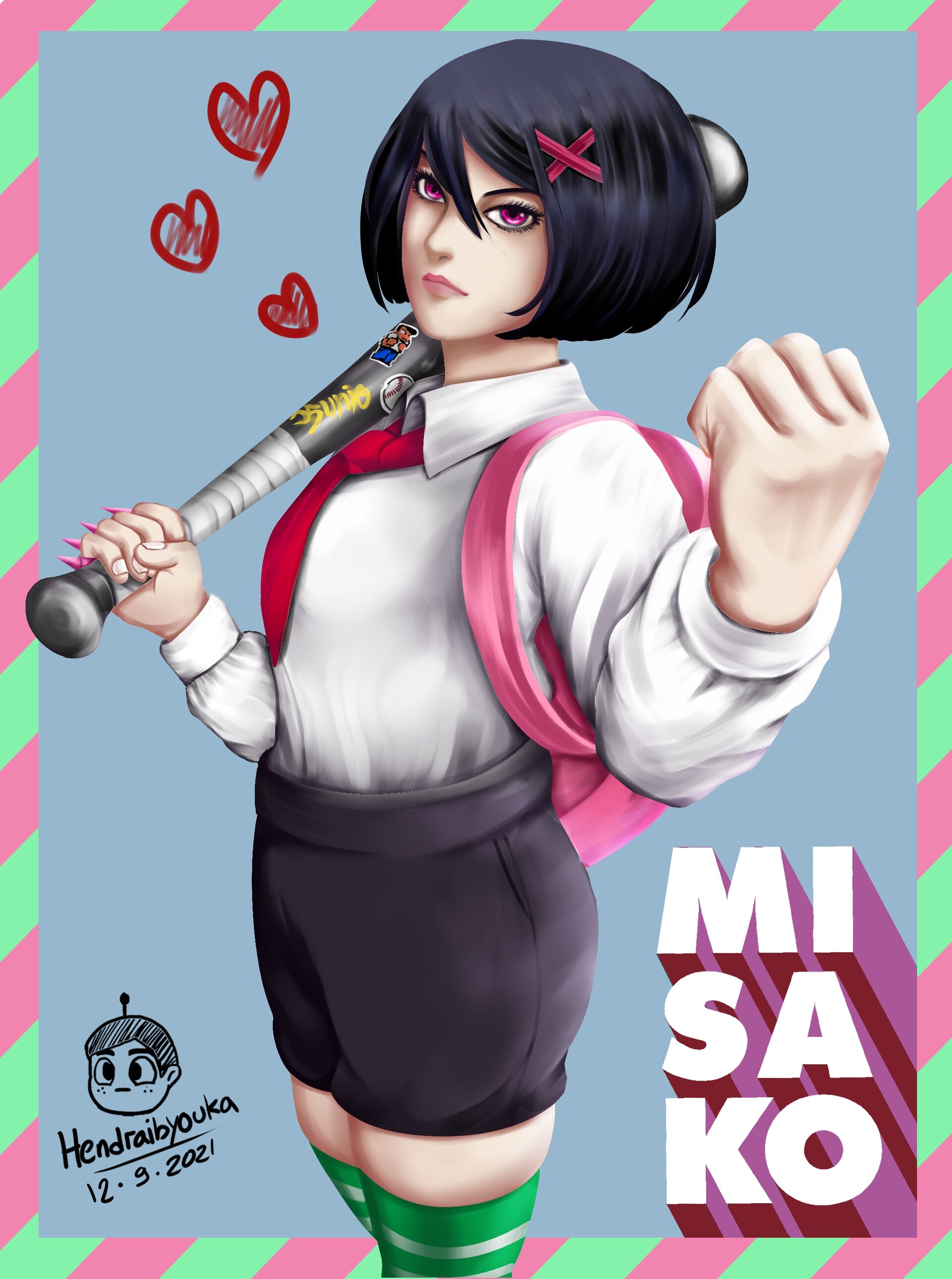 ArtStation - Misako (River City Girls)
