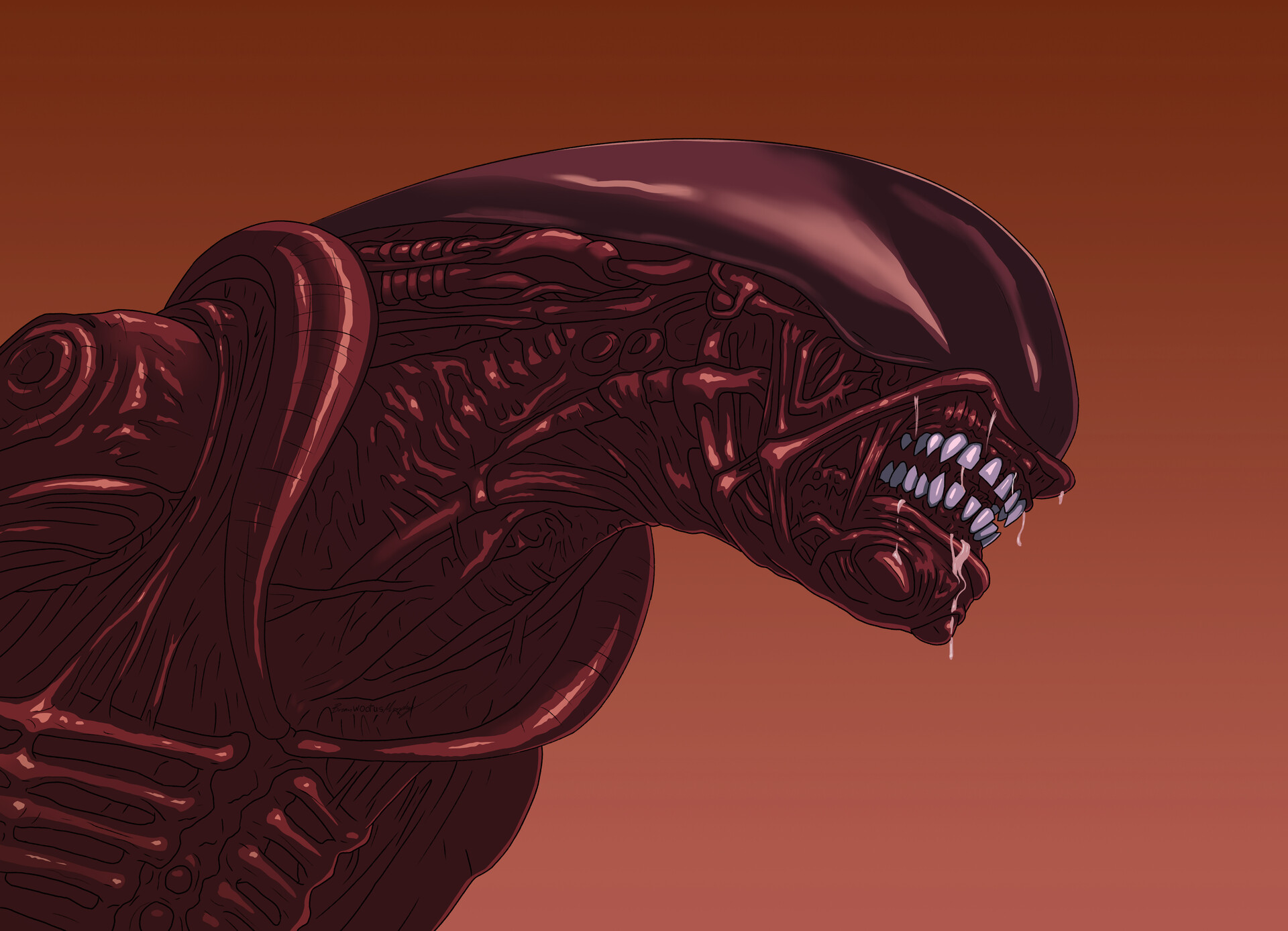 ArtStation - Dog Alien