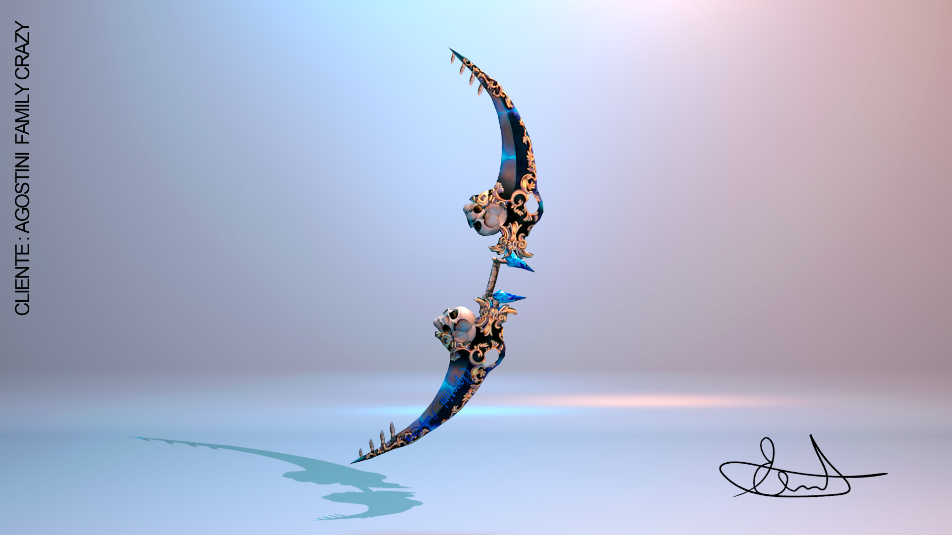 ArtStation - Bone weapons