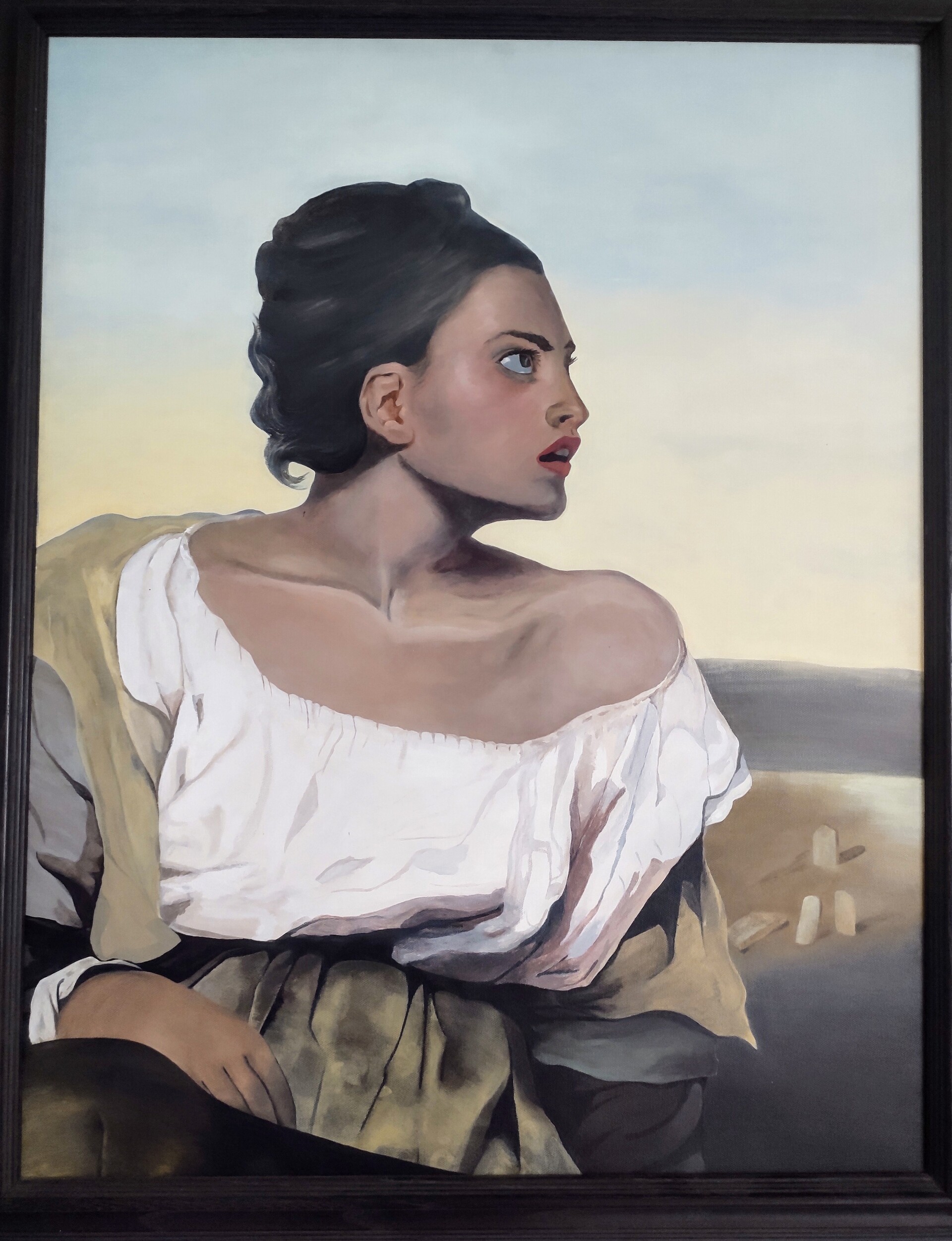 ArtStation - Orphan Girl in the Cemetery Replica