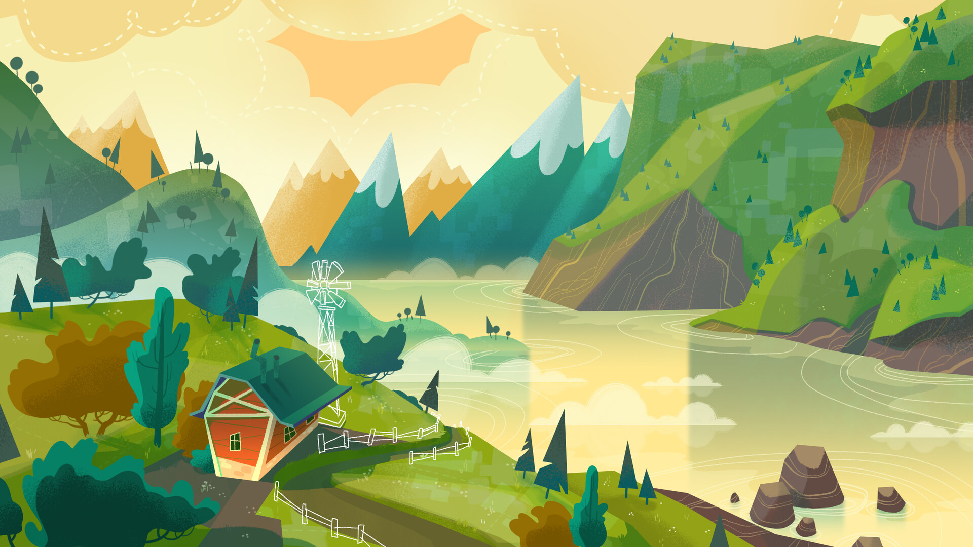 ArtStation - Animation backgrounds/2019-2020