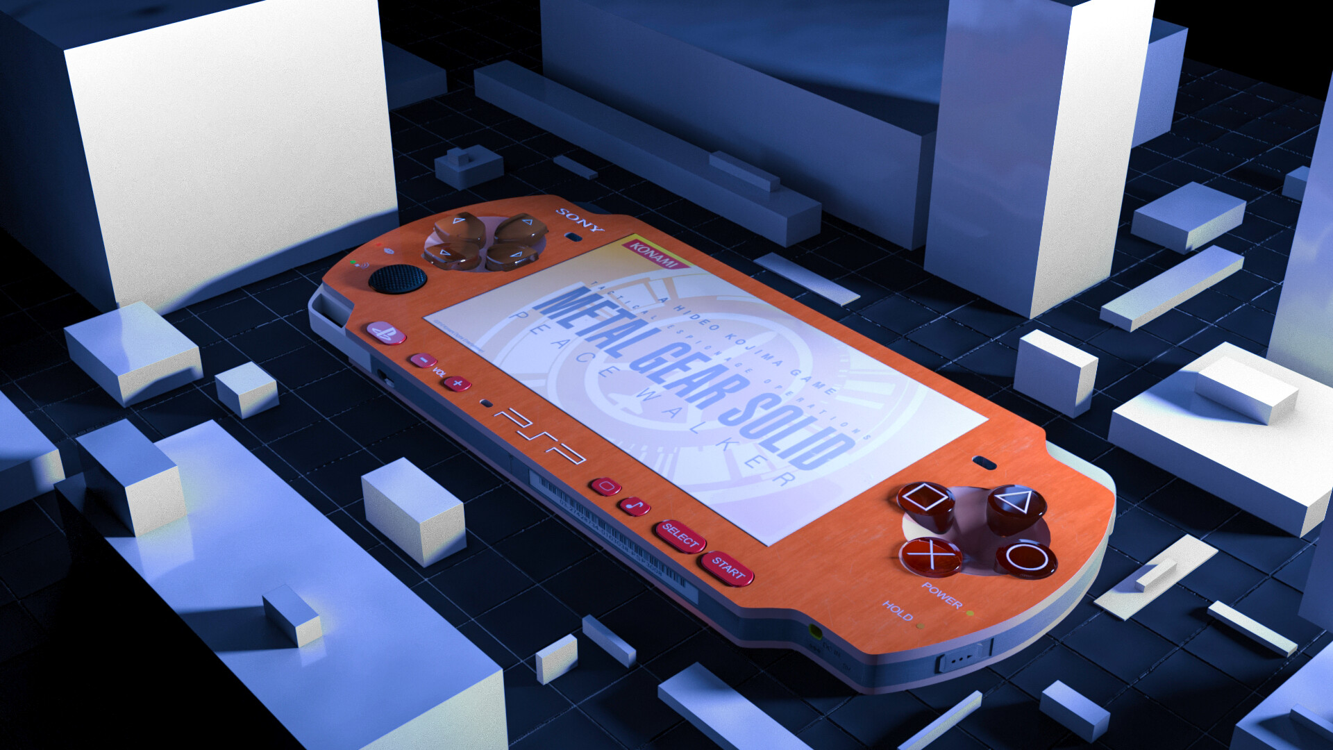 ArtStation - PSP MGS