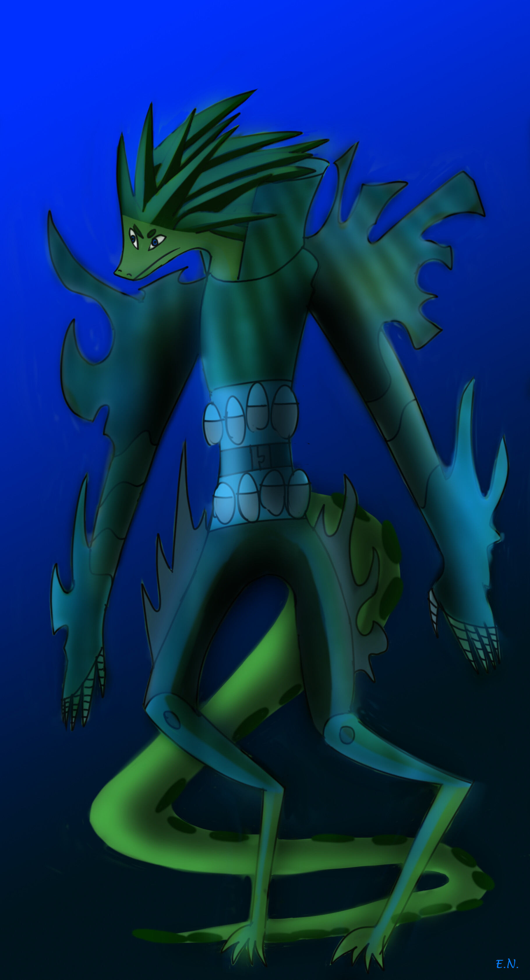 ArtStation - Alien Warrior Concept