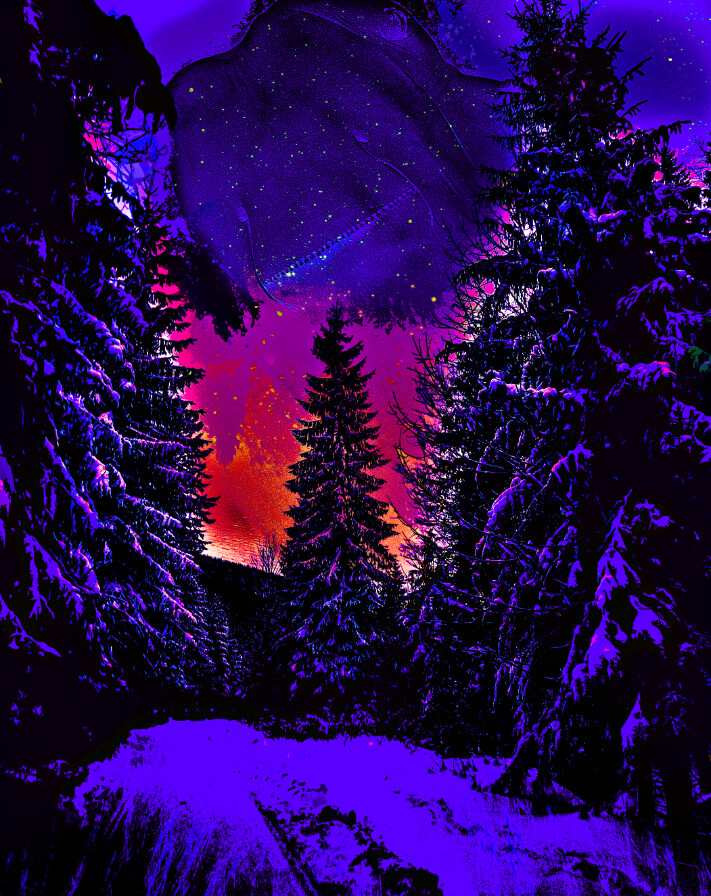 ArtStation - Alien Winter Storm