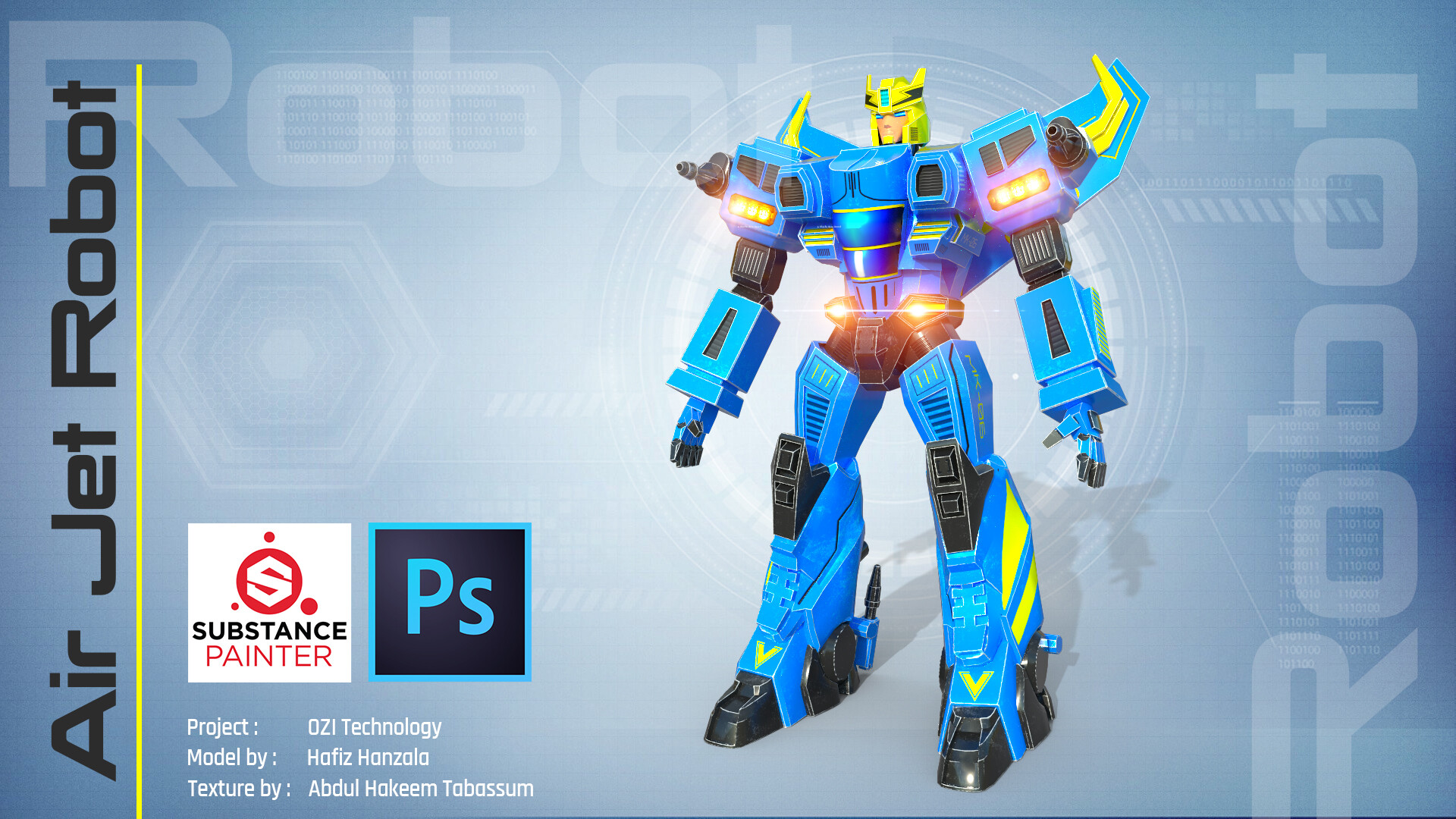 ArtStation - Robot Texture