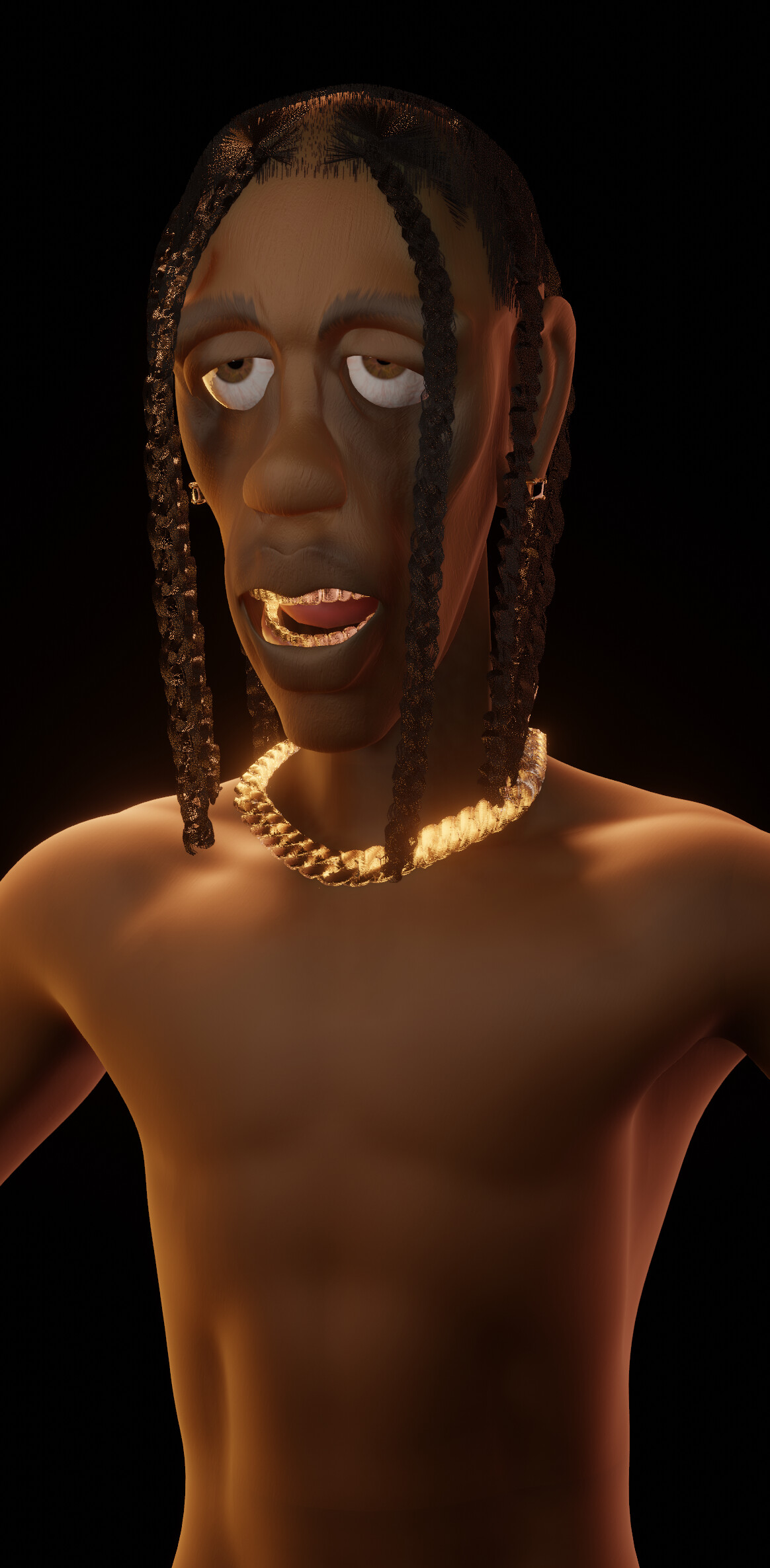 ArtStation - Travis Scott Type Character - Stylized