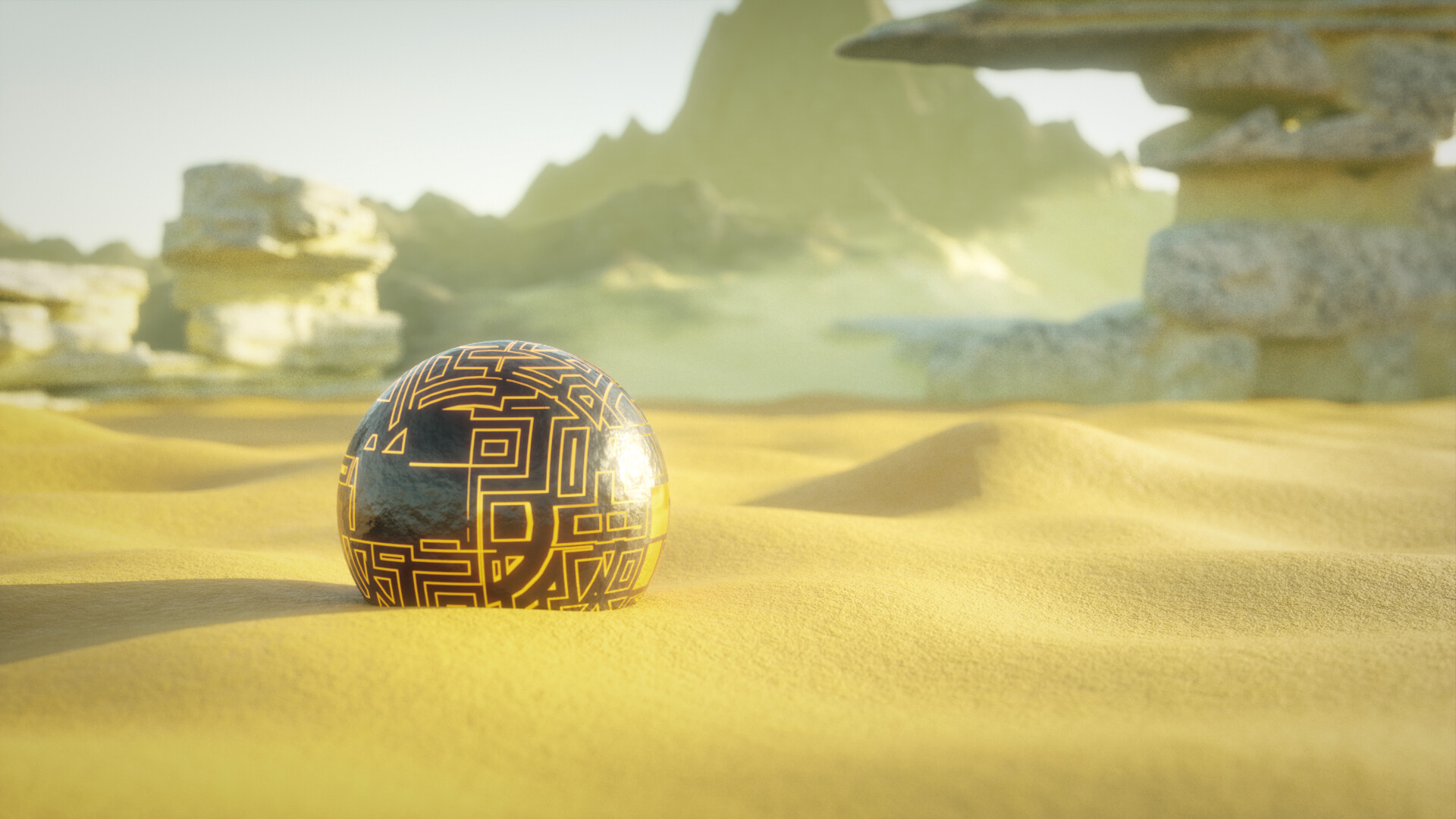 ArtStation - Desert ball