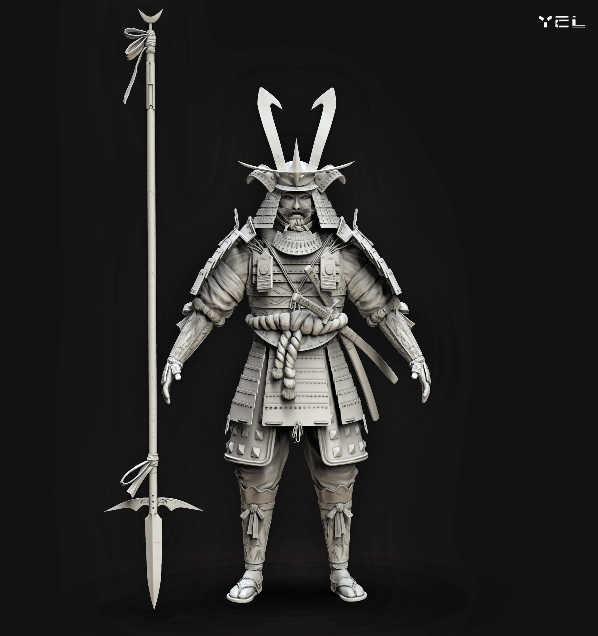 ArtStation - Feudal Japan: The Shogun -WIP