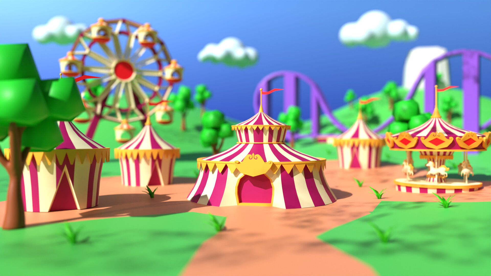 ArtStation - Carnival - 3D Artwork