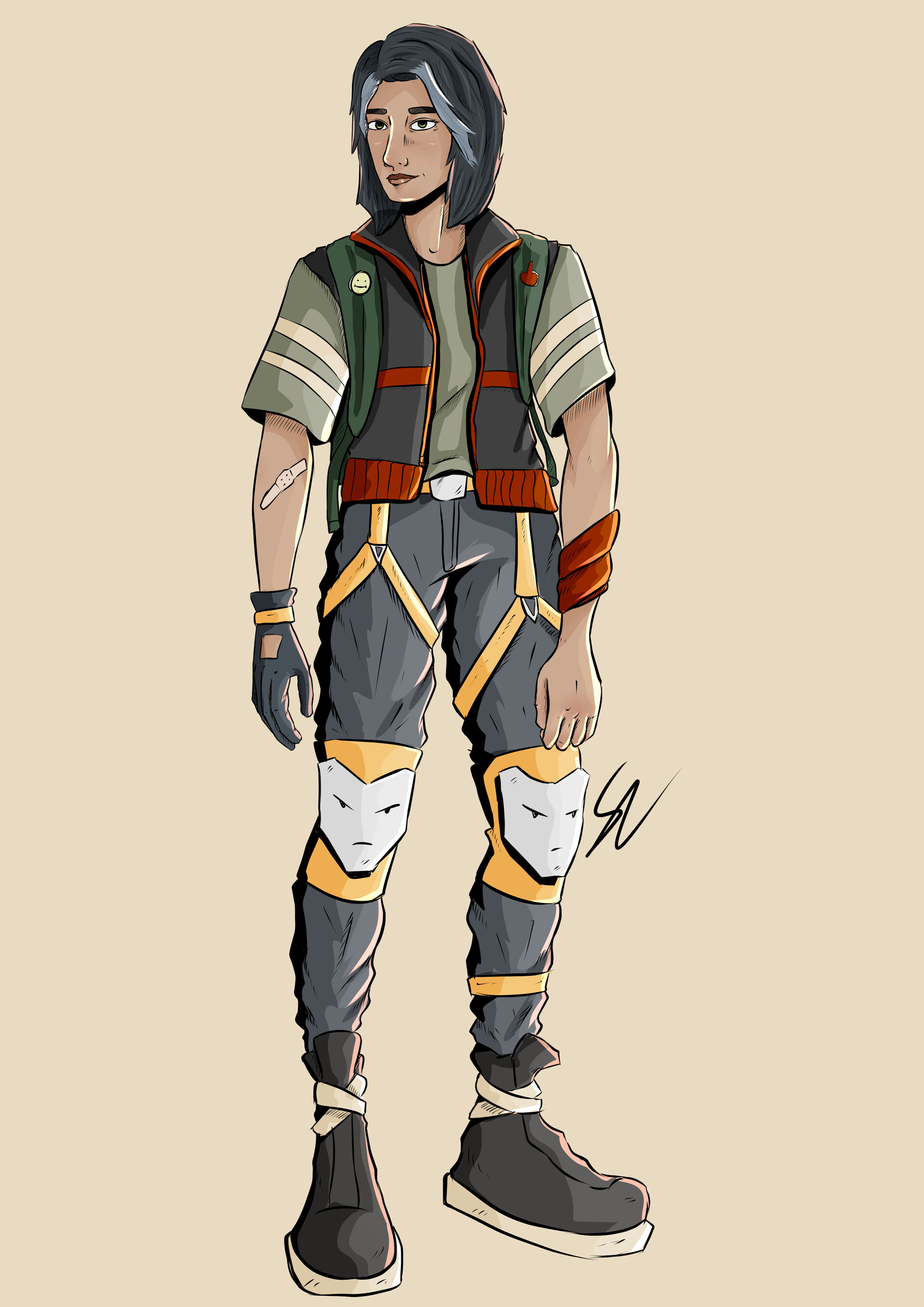 ArtStation - Nyx character design