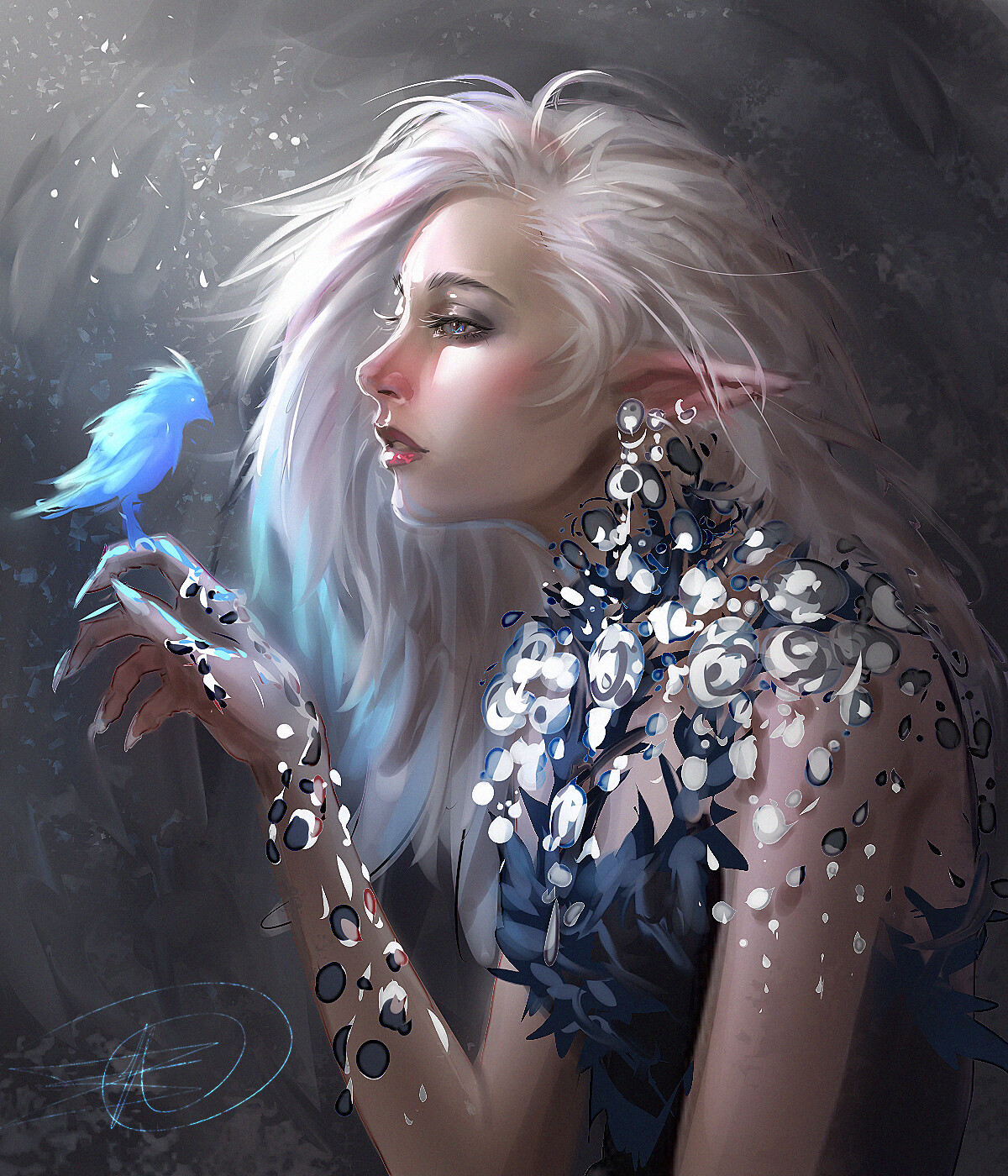 ArtStation - Elven Witch.